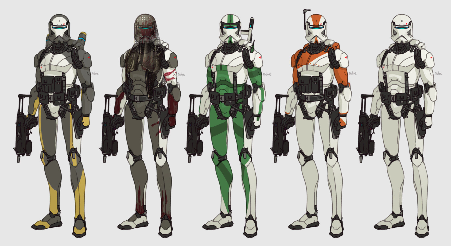 clone commando concept art