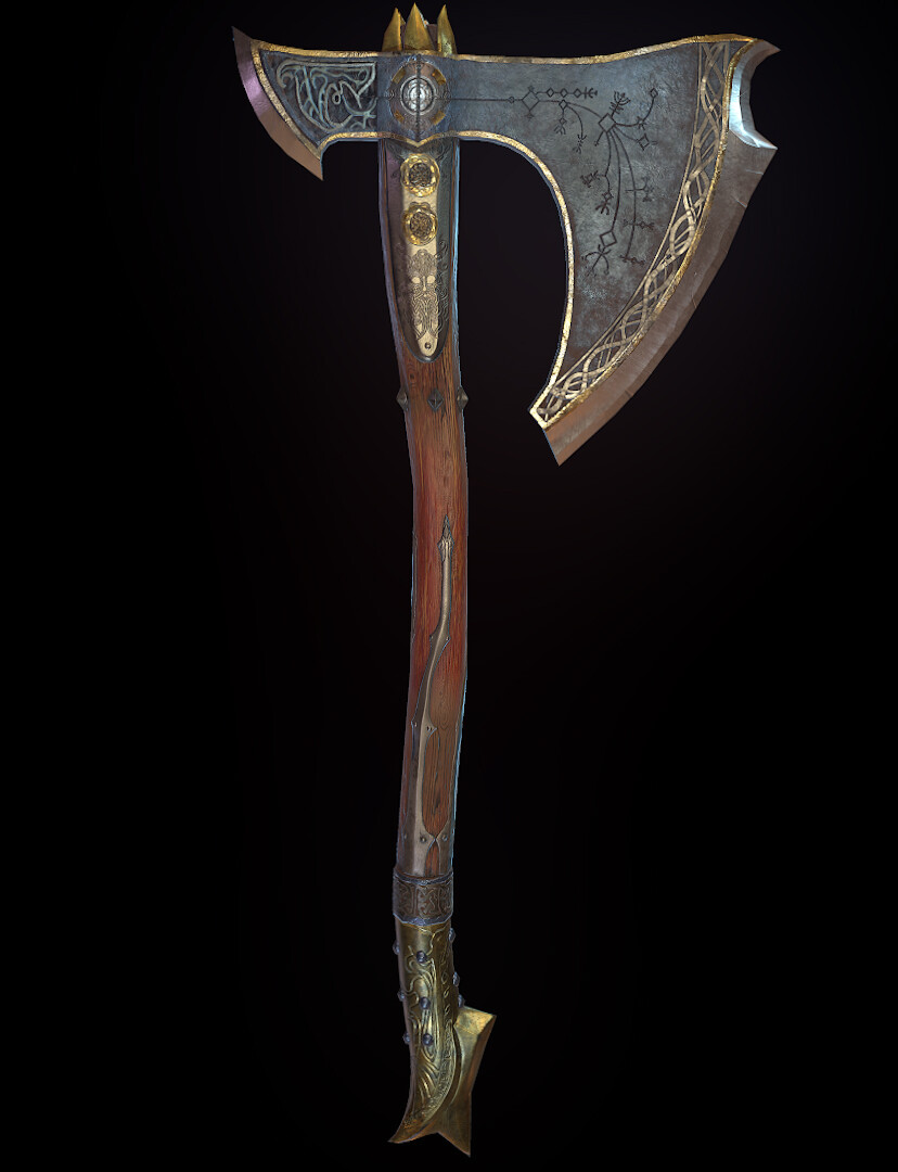 ArtStation - God of war Axe