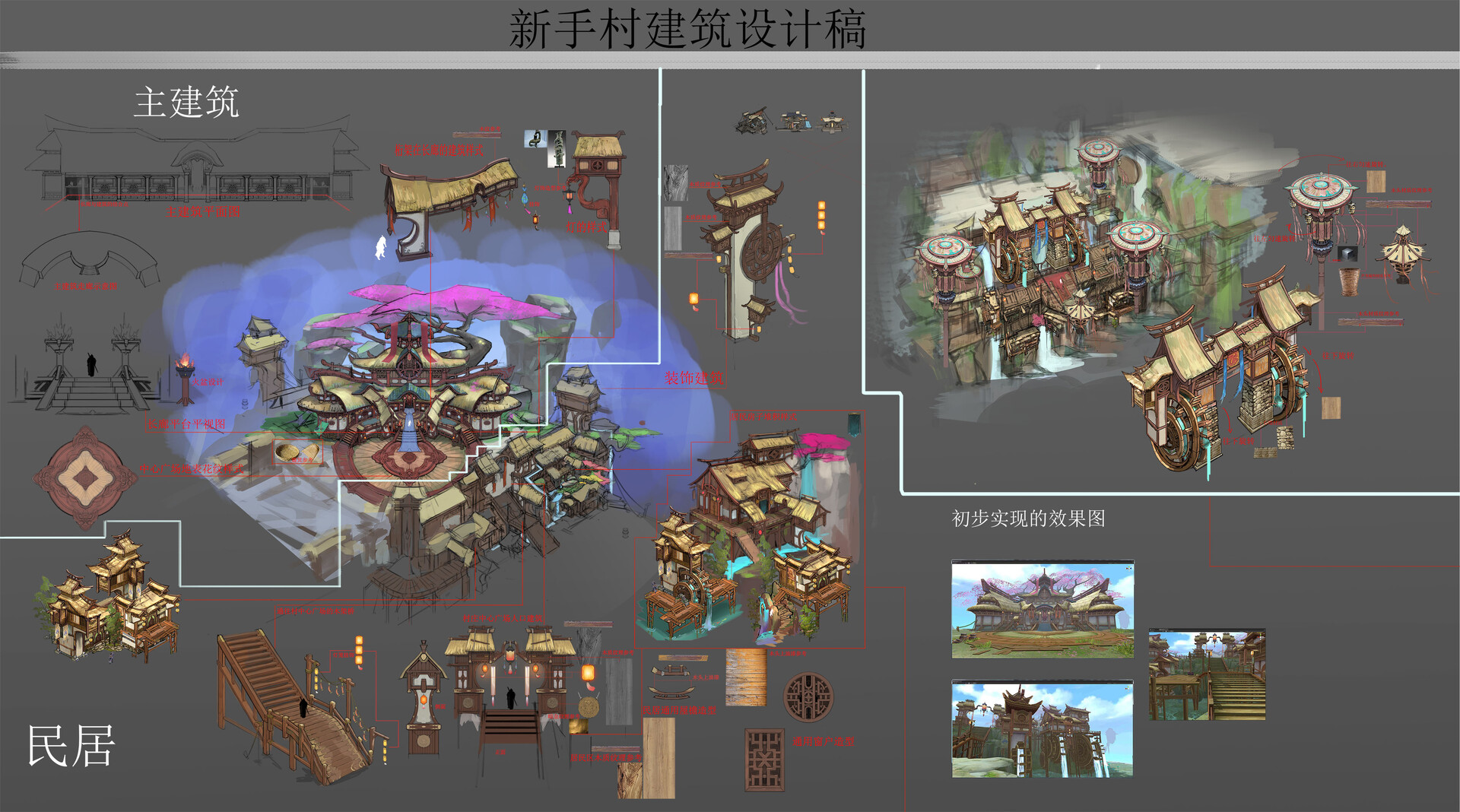 ArtStation - Tribal architecture design