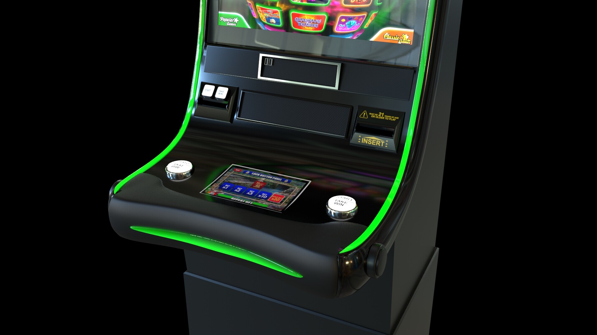 ArtStation - Casino slot machine