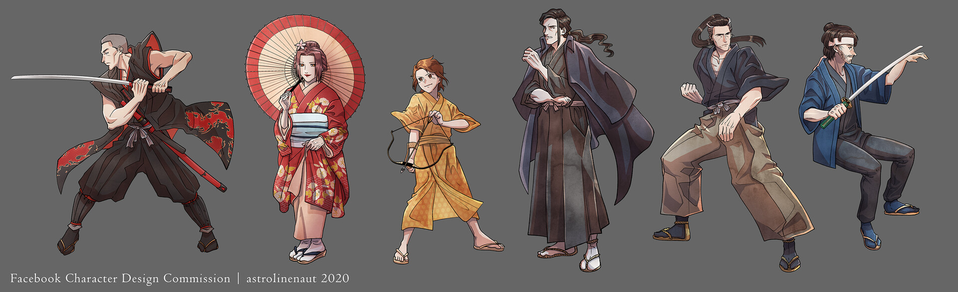 ArtStation - [1] Facebook Character Design Comm