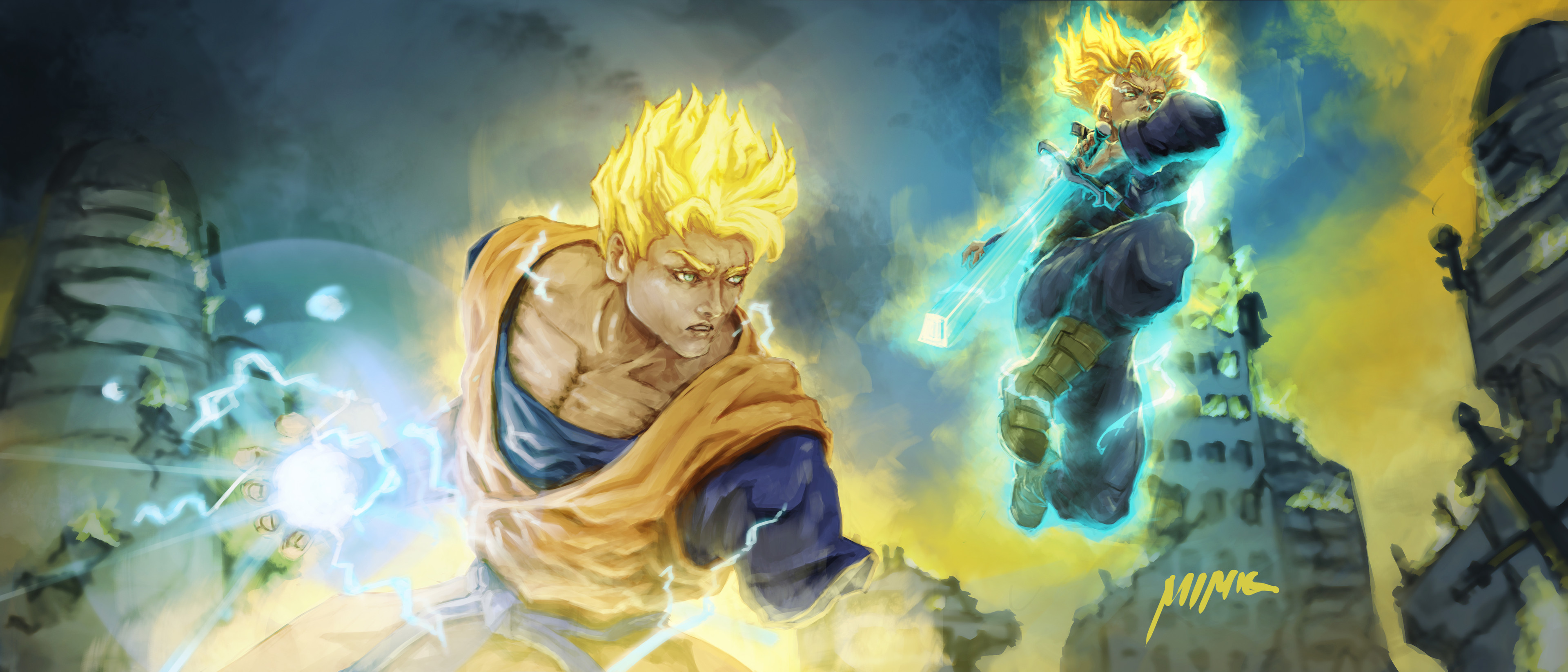 Gohan X Trunks