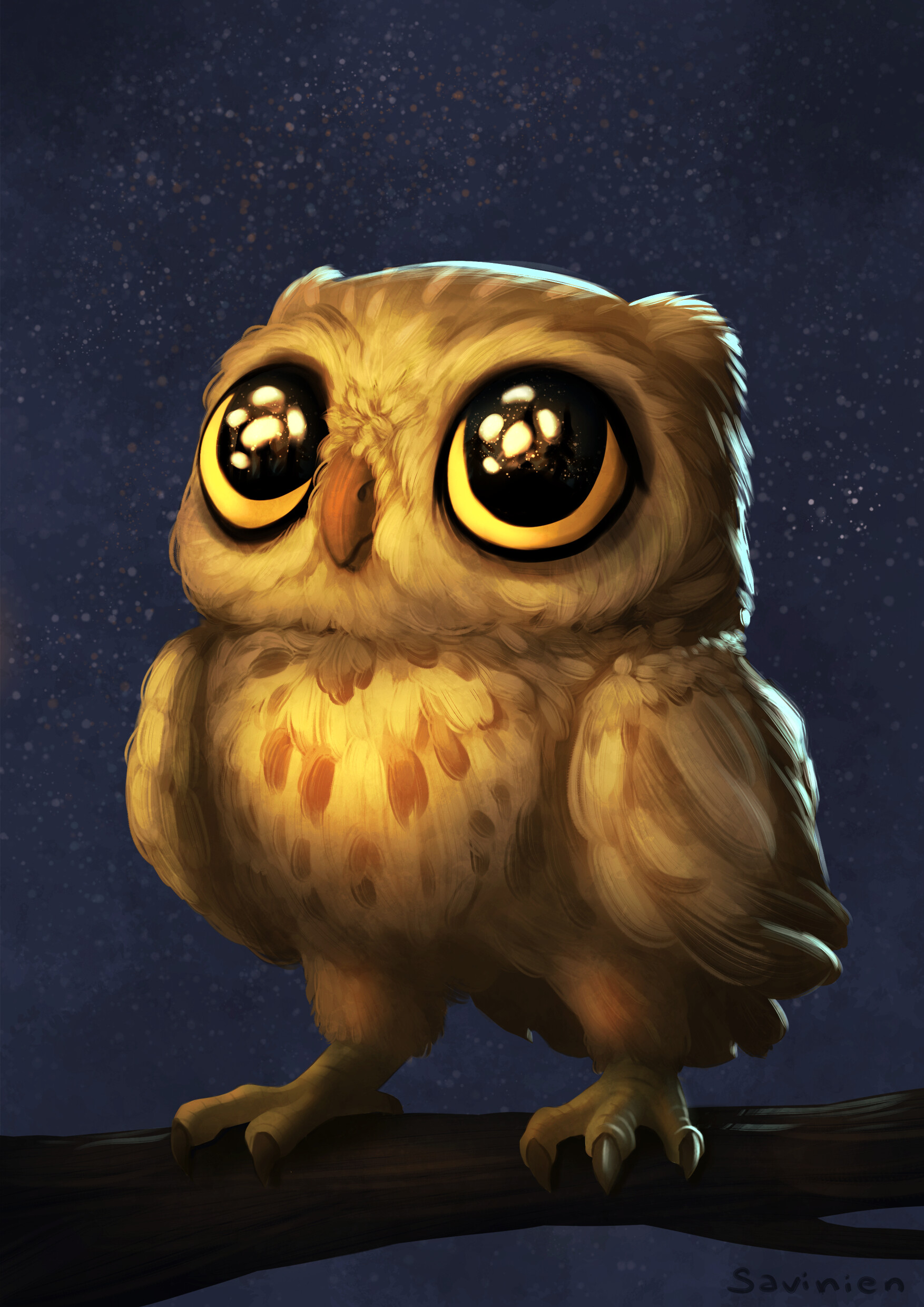 ArtStation - Young Owl