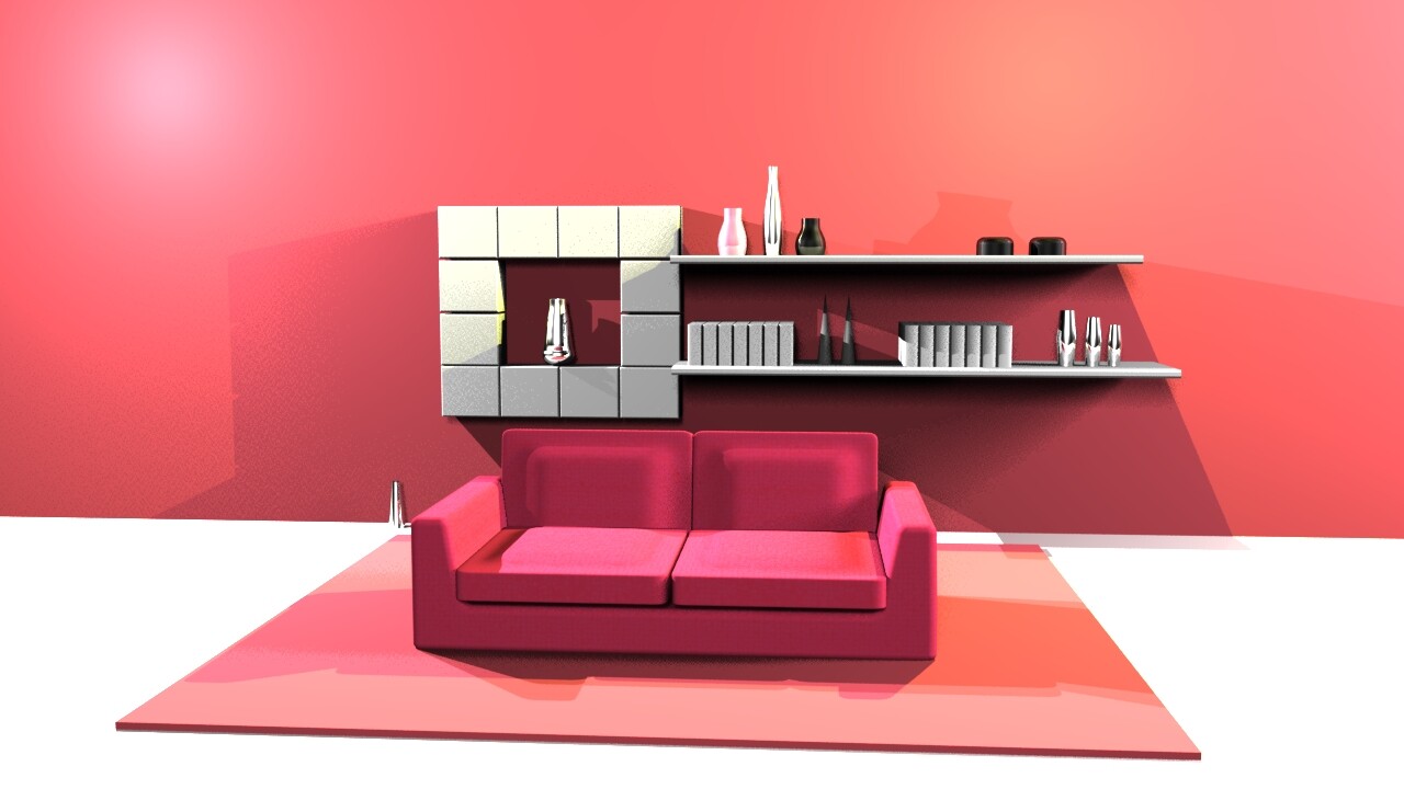 ArtStation - 3d room design