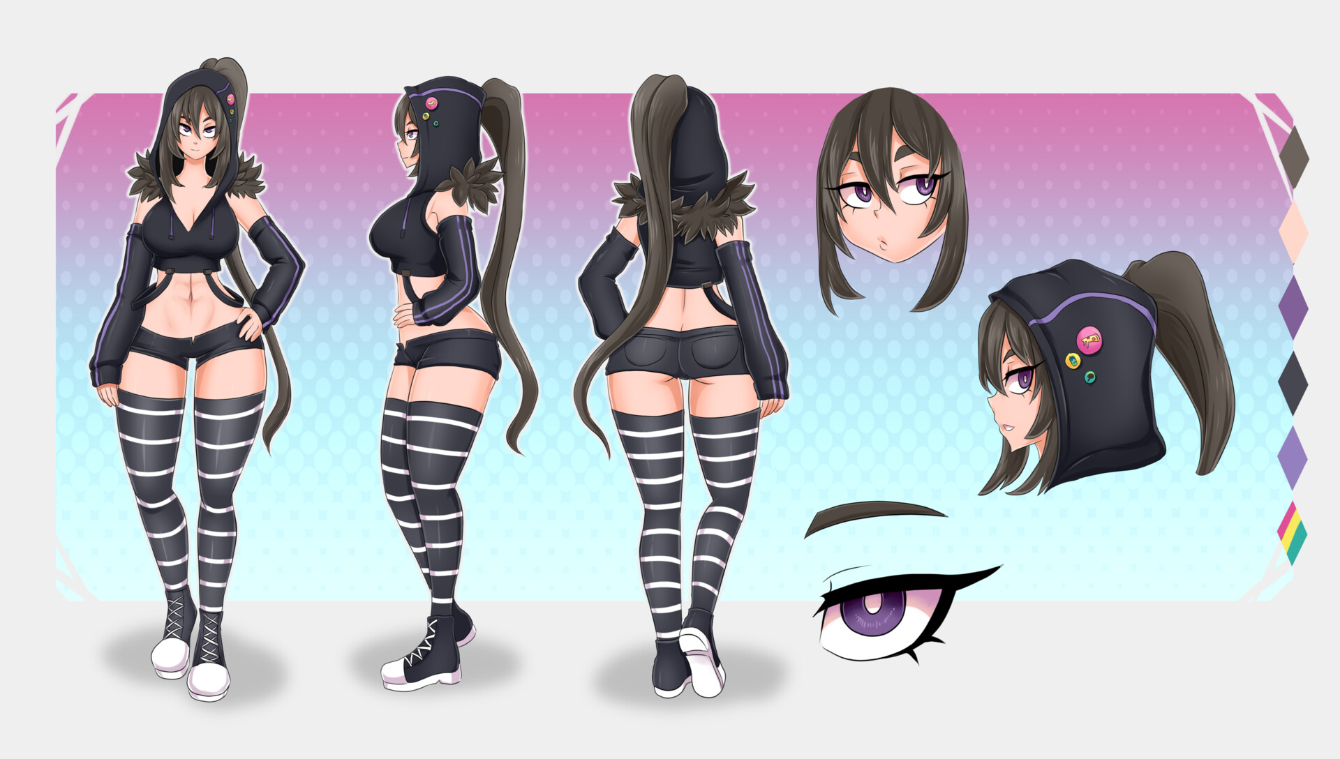 ArtStation - [Reference Sheet] Shiro_ruby's OC