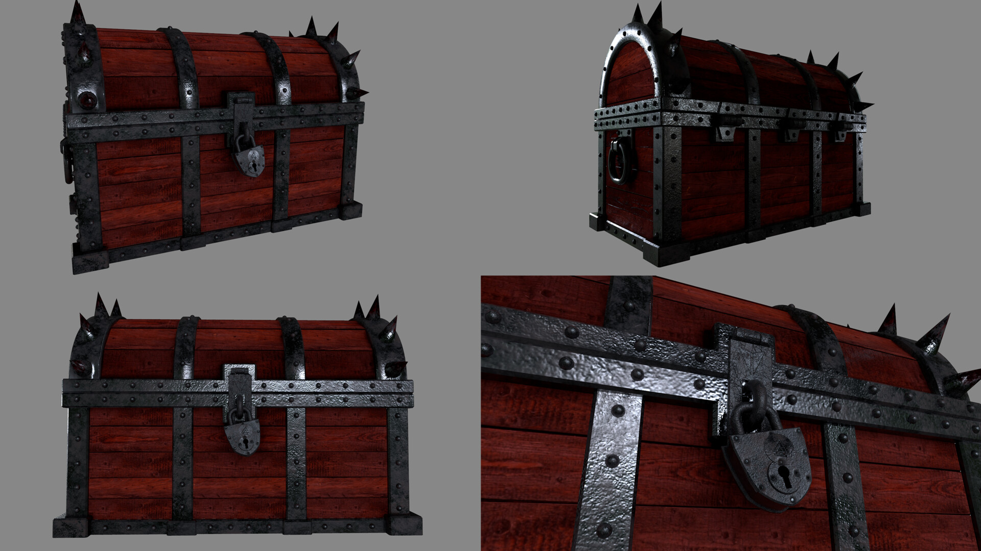 ArtStation - 3D RPG Chest