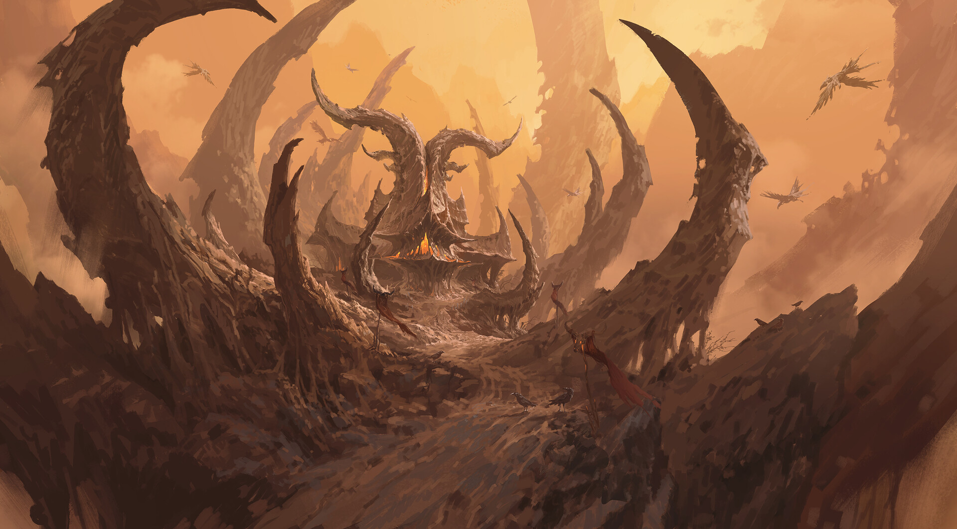 ArtStation - cult shrine