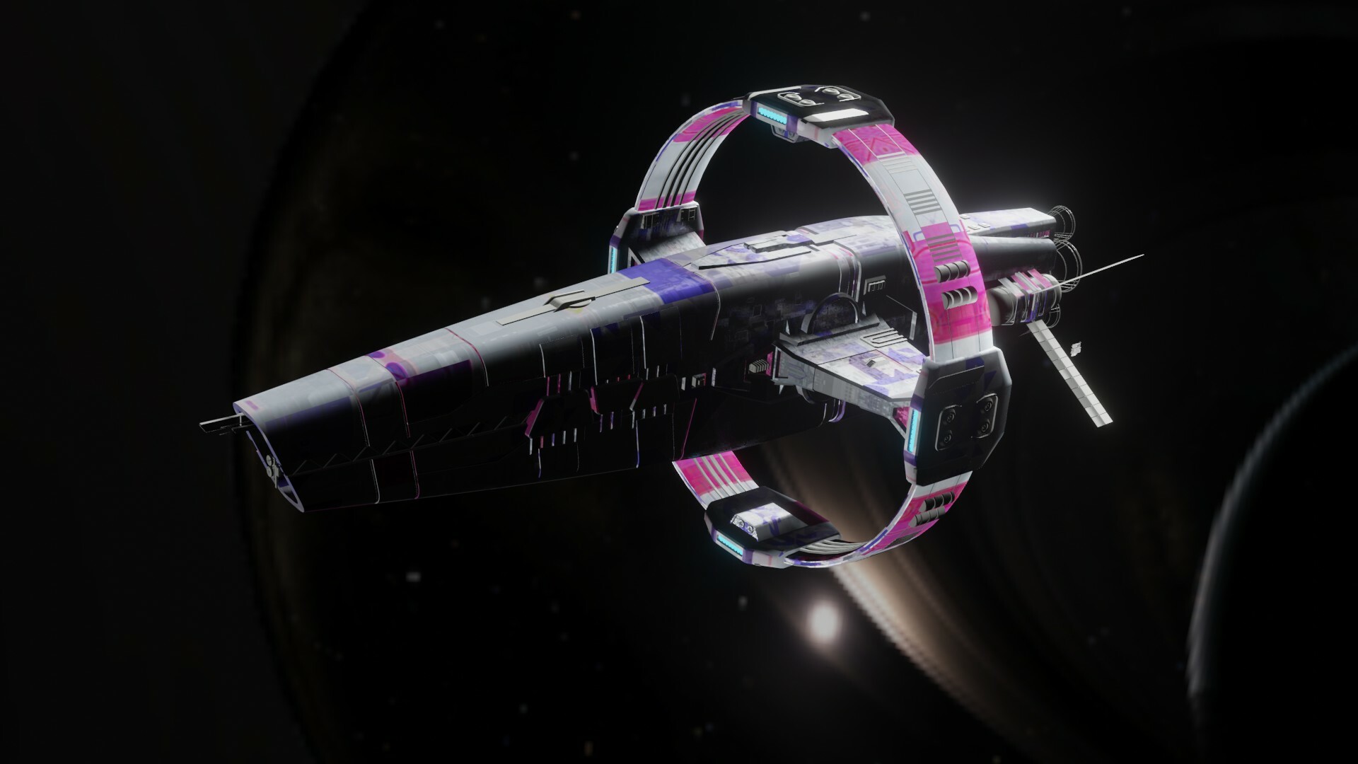 Alexander RG House - Alcubierre 5 VN Type Warp ship