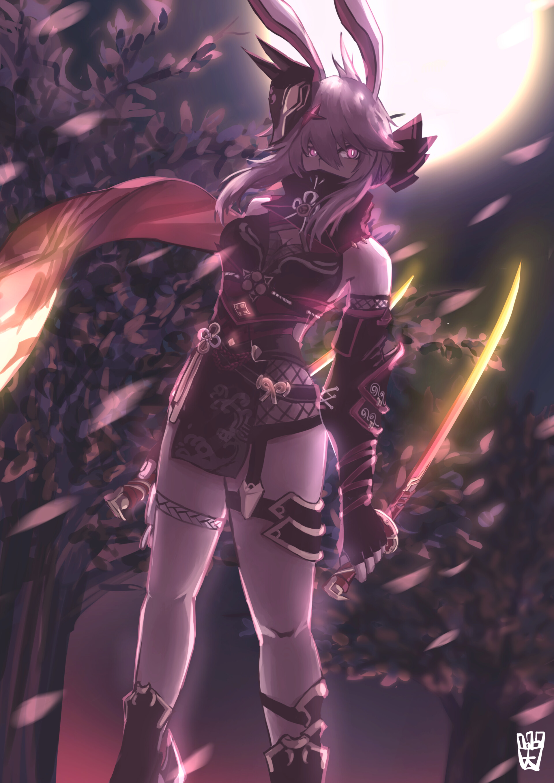 ArtStation - Yae Sakura Darkbolt Jonin (Honkai Impact 3)