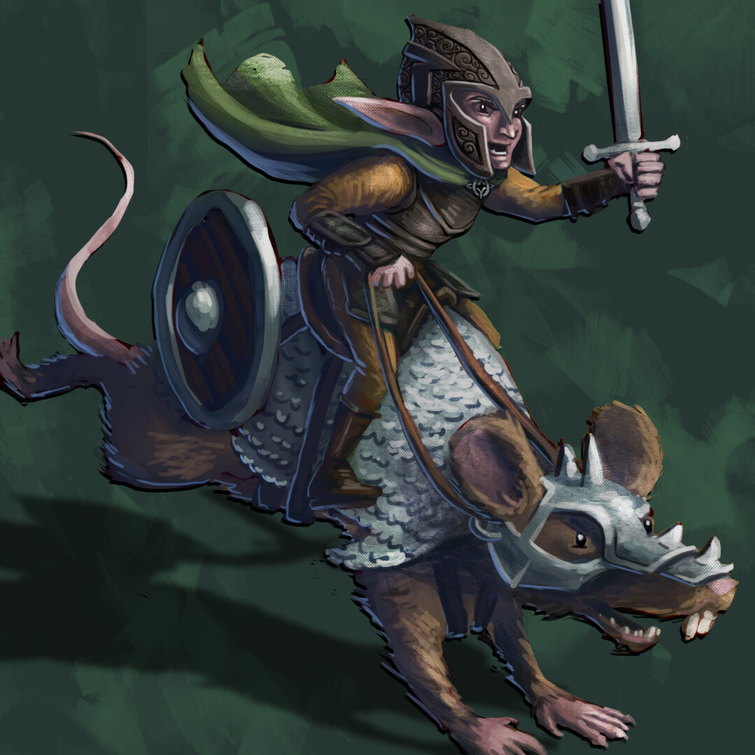 ArtStation - Gnome beastmaster