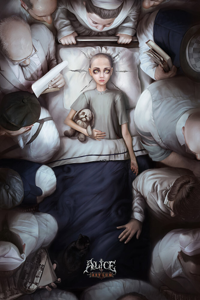 ArtStation - Welcome to Rutledge, Alice asylum