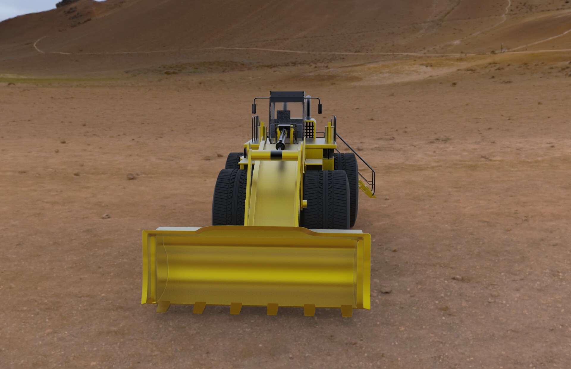 ArtStation - Caterpillar 992K Wheel Front Loader 2010