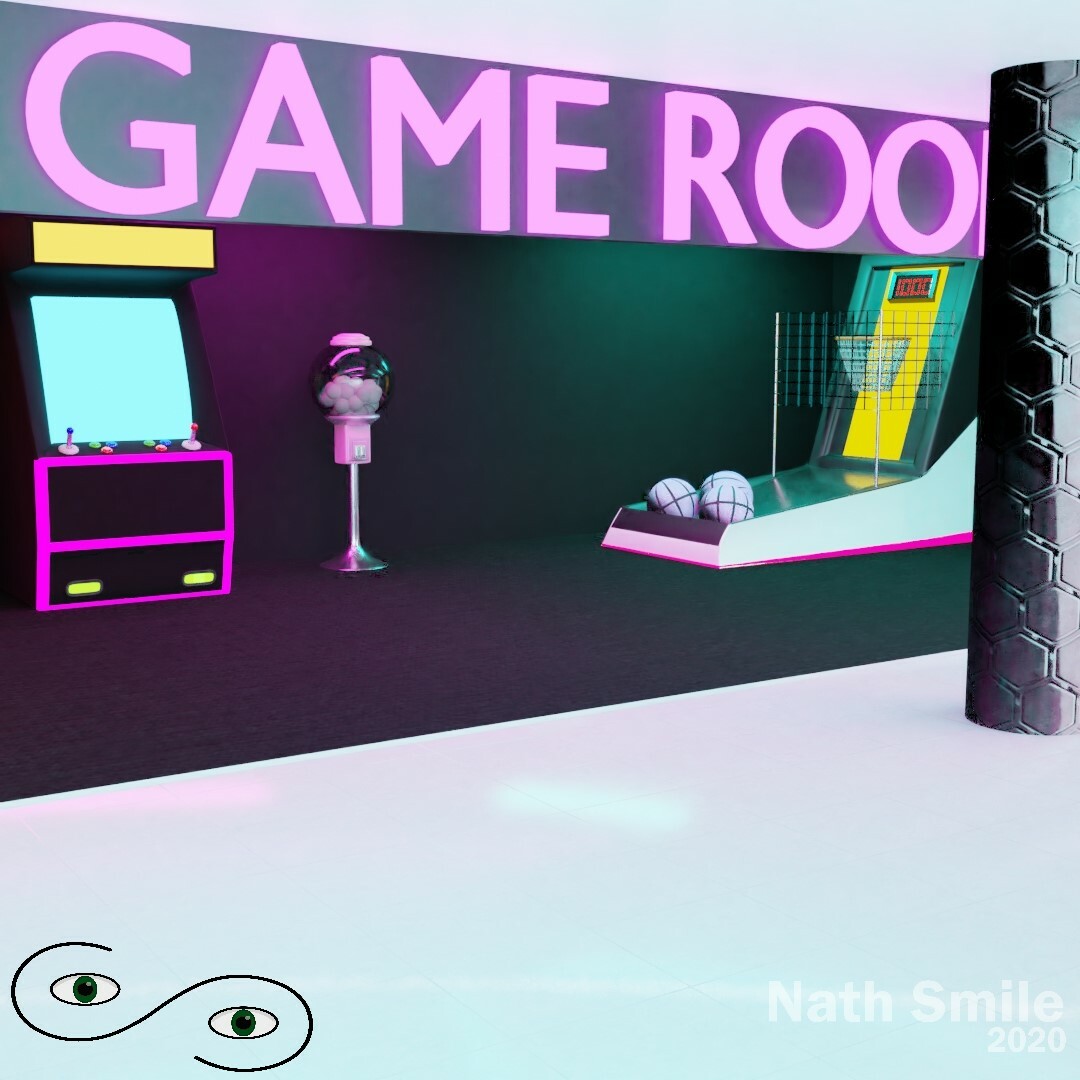 ArtStation - Game room