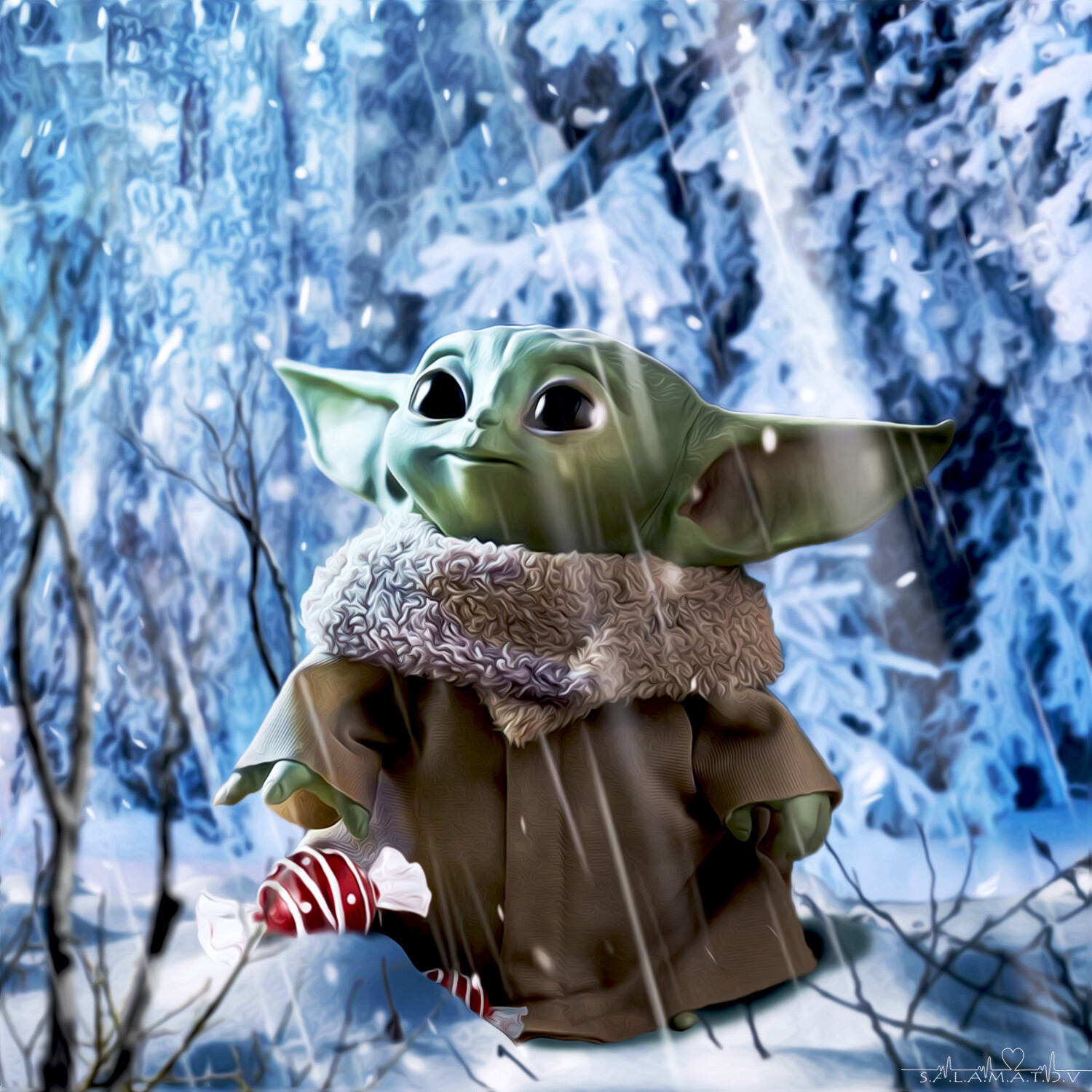 ArtStation - Baby yoda