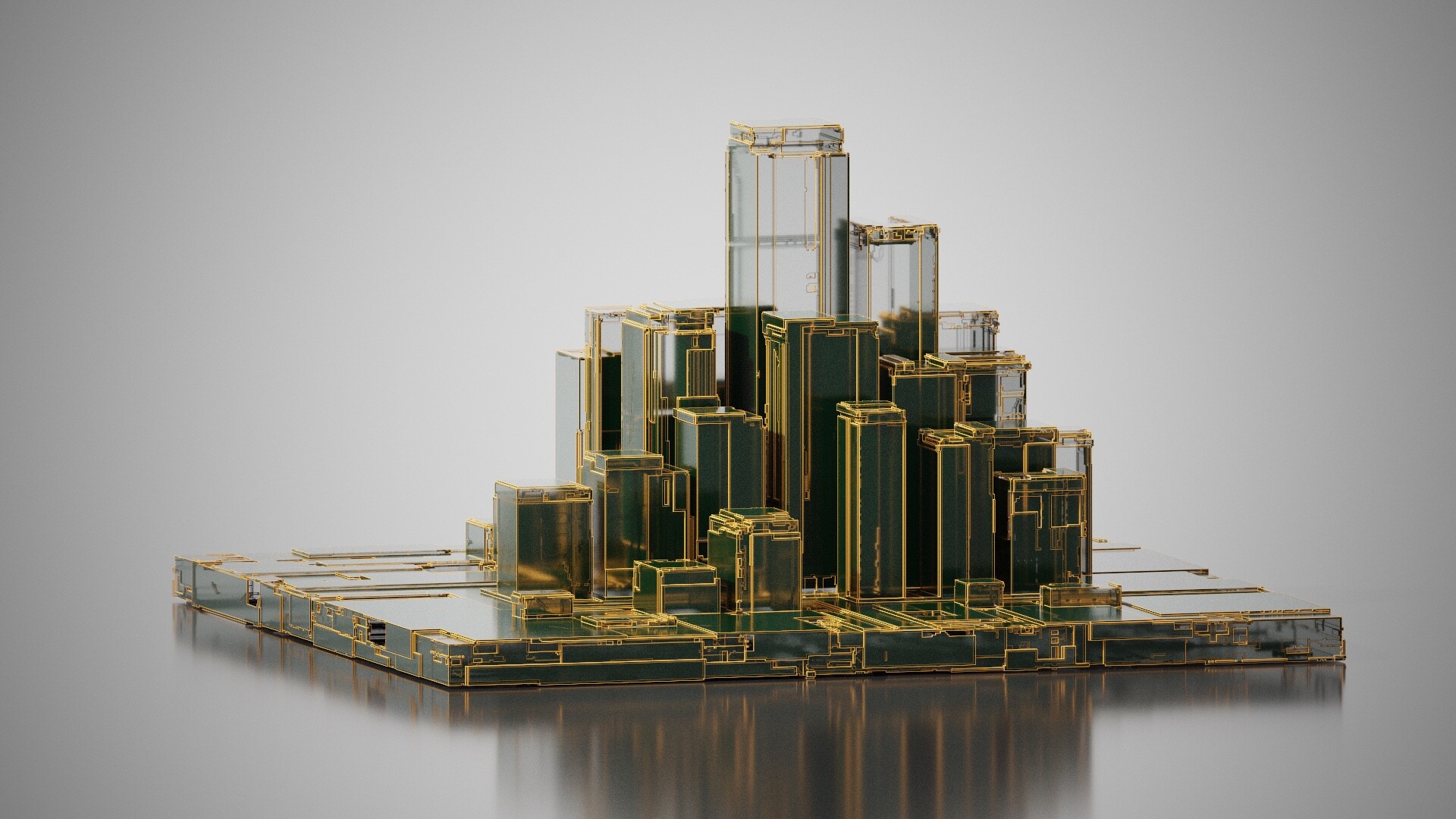 ArtStation - Procedural City 2