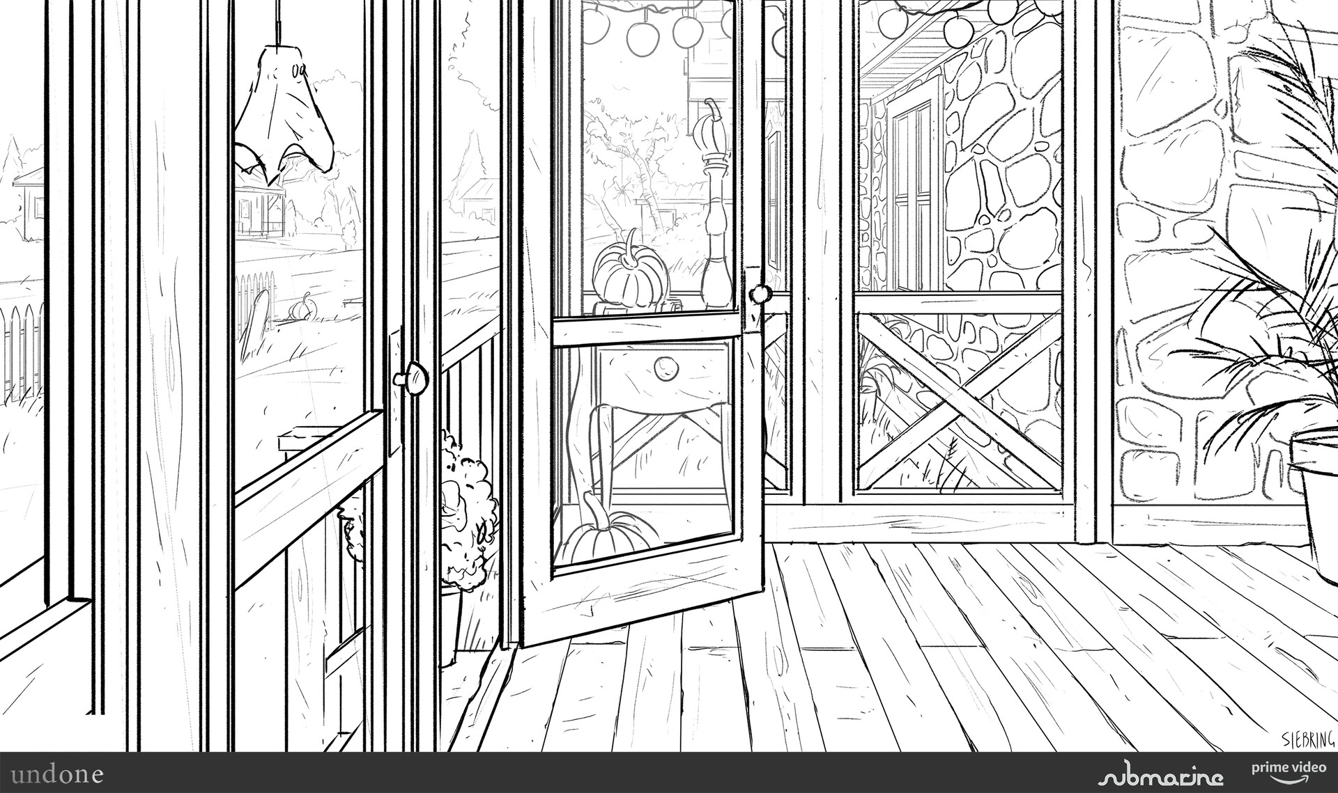 Eelco Siebring - Undone - Camila's house exterior