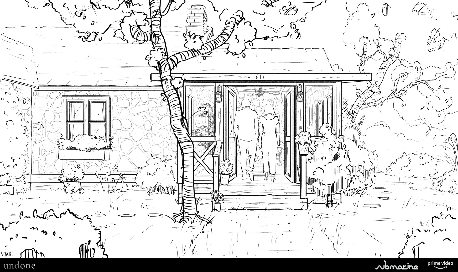 Eelco Siebring - Undone - Camila's house exterior