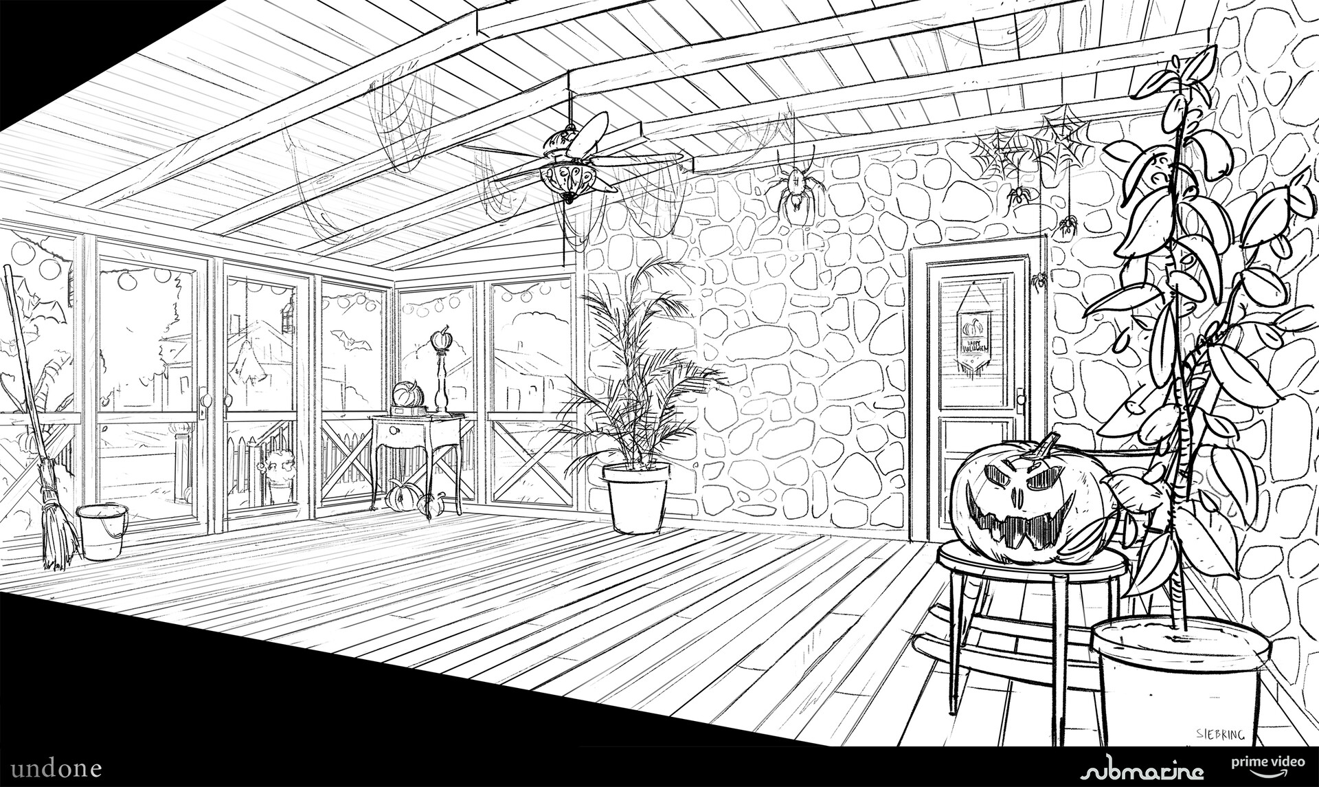 Eelco Siebring - Undone - Camila's house exterior