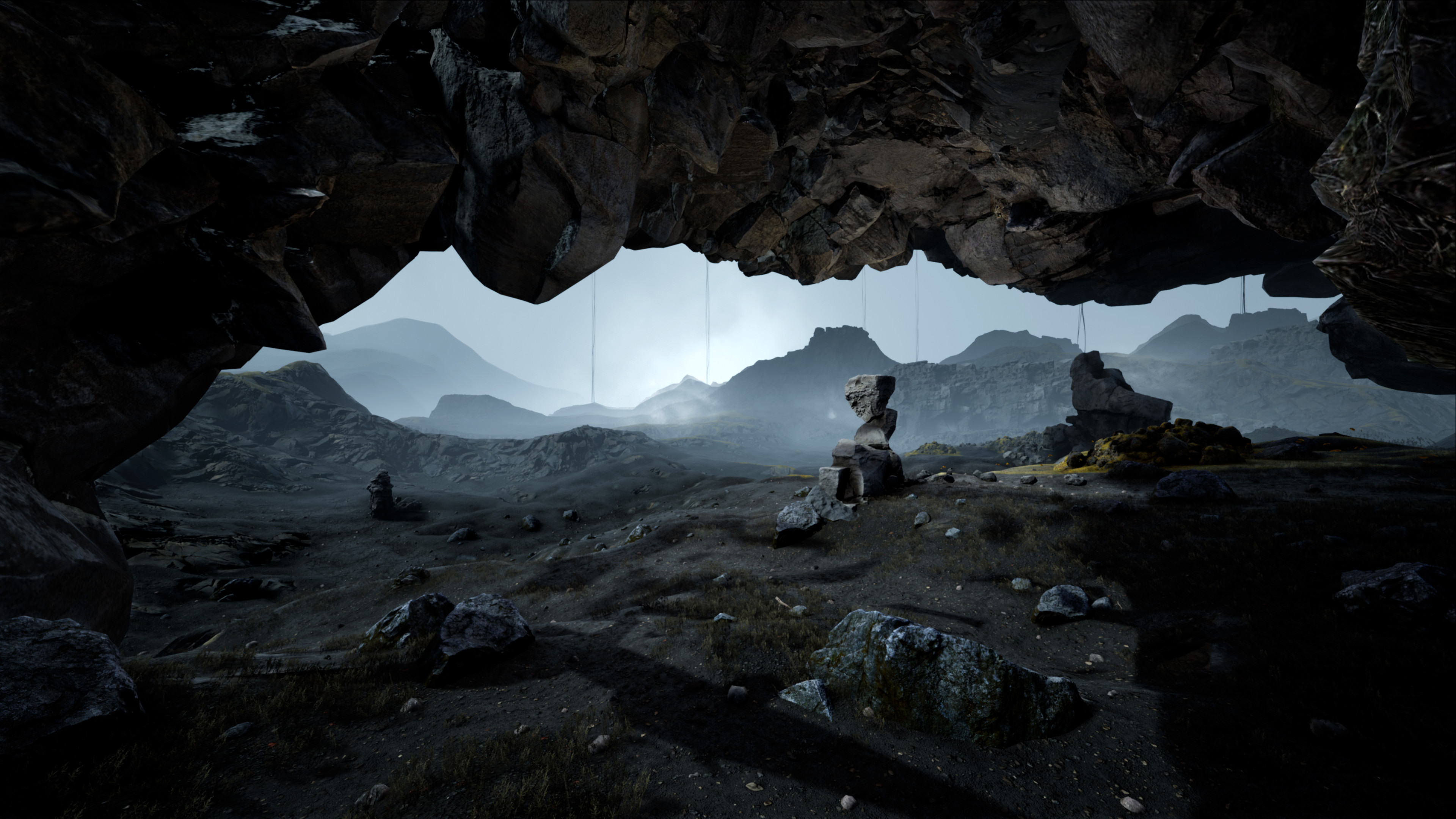 Junliang Zhang - Procedural Death Stranding Fan Art Landscape with ...