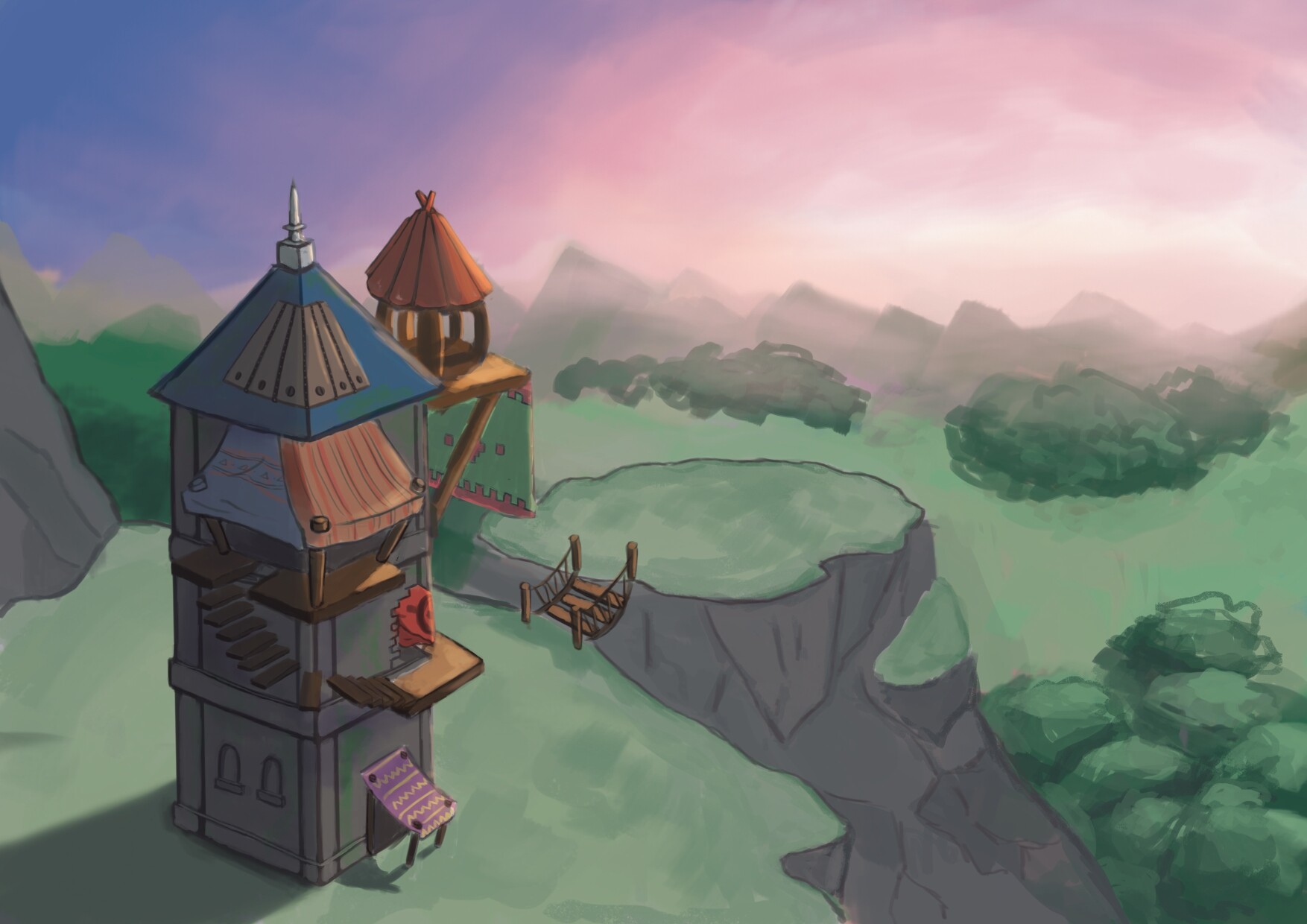 ArtStation - The watchtower