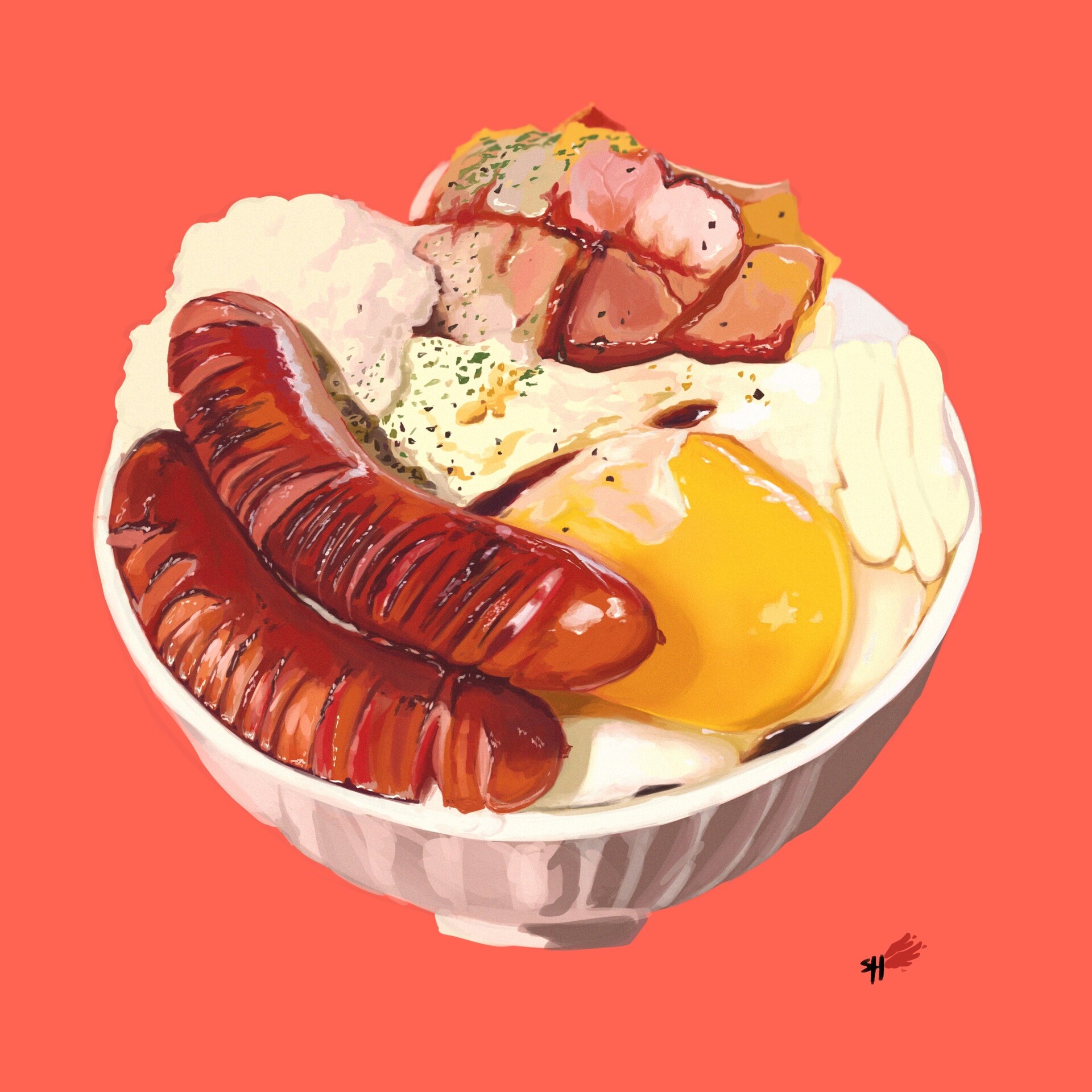 ArtStation - Rice Bowl