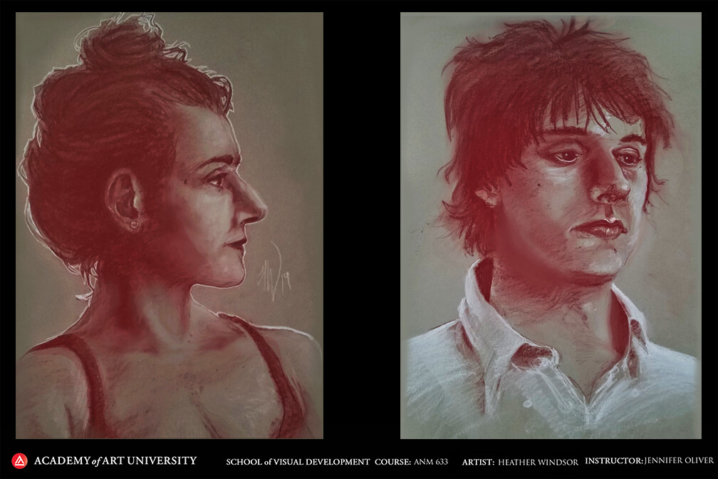 ArtStation - ANM 633: Portraits