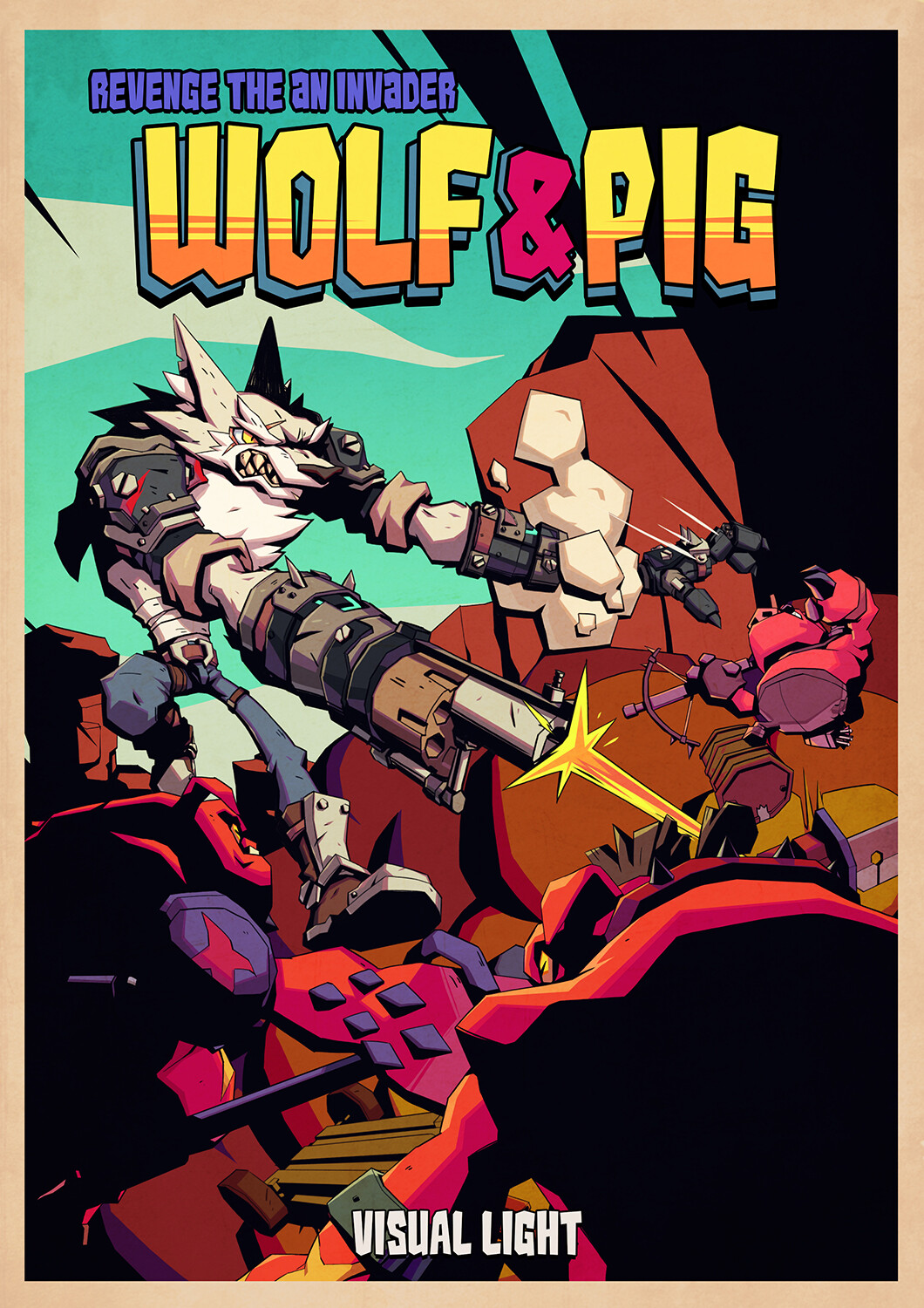 ArtStation - Wolf&Pigs