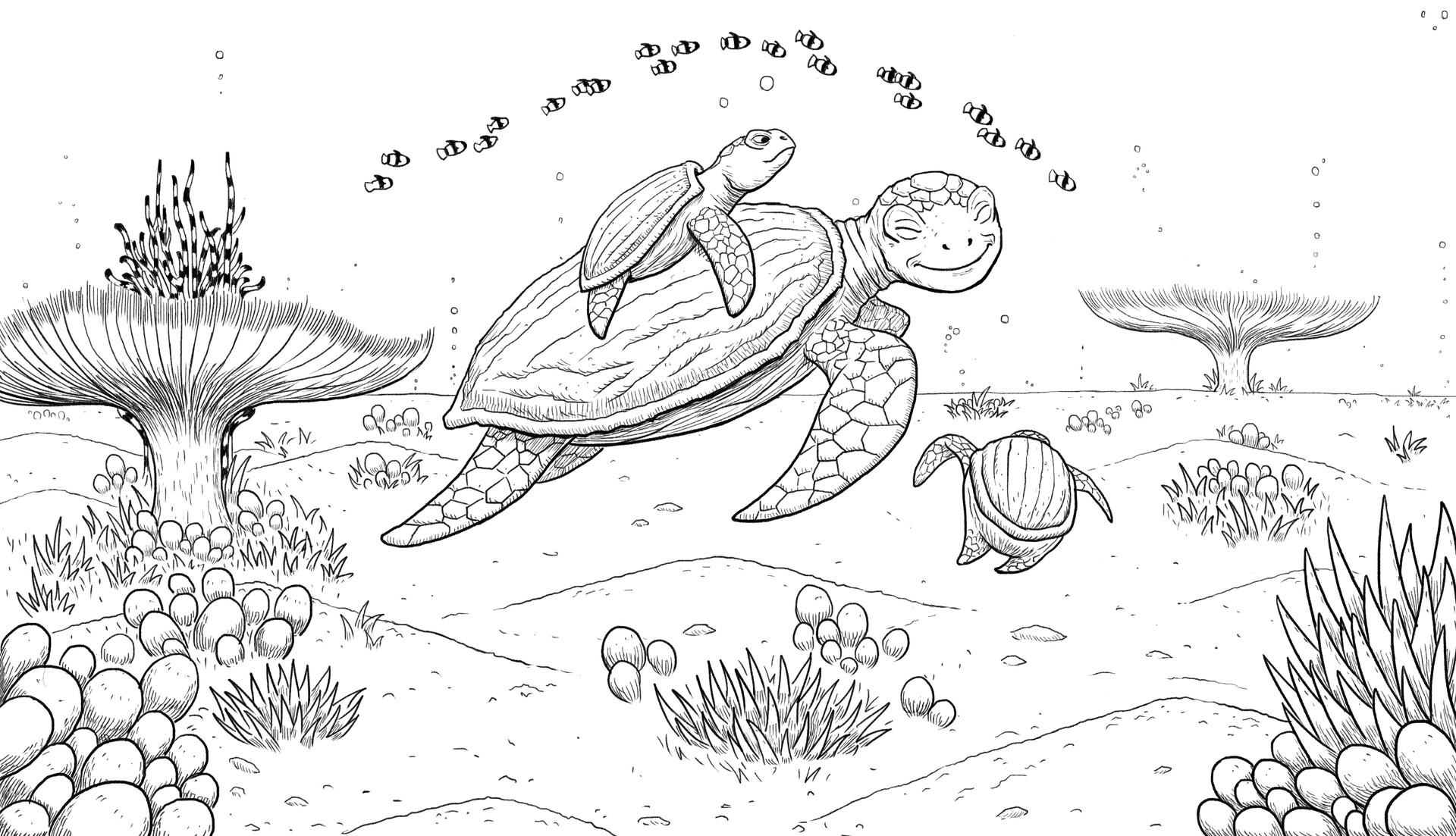 ArtStation - Turtle Family