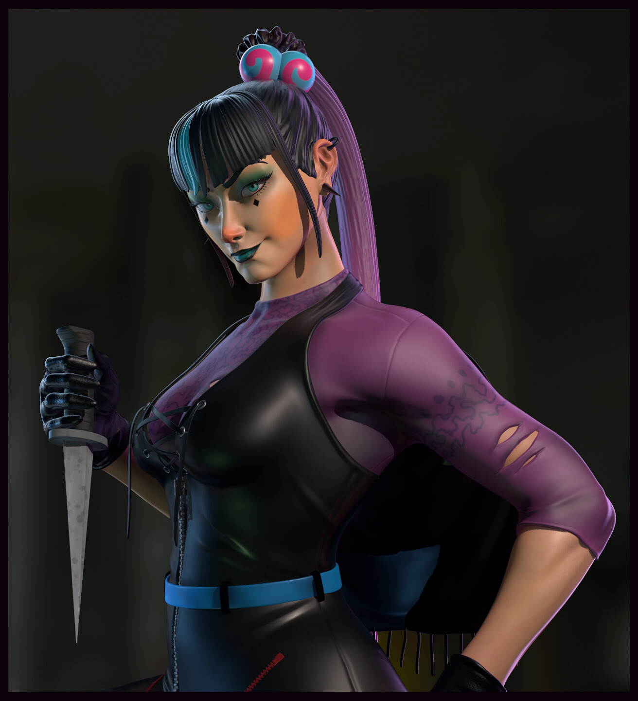 Nestor Joble - Punchline - DC Fanart