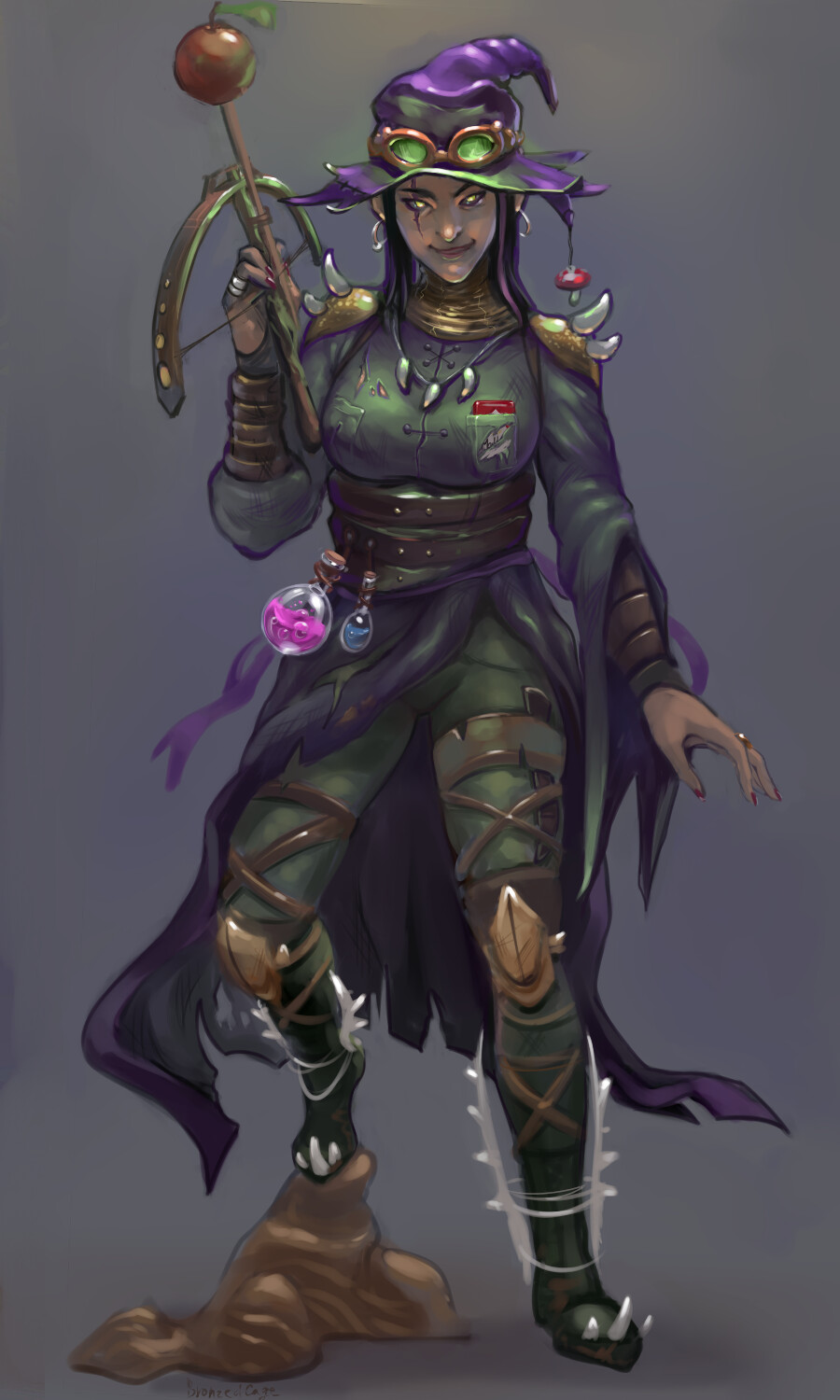 ArtStation - Apocalyptic witch