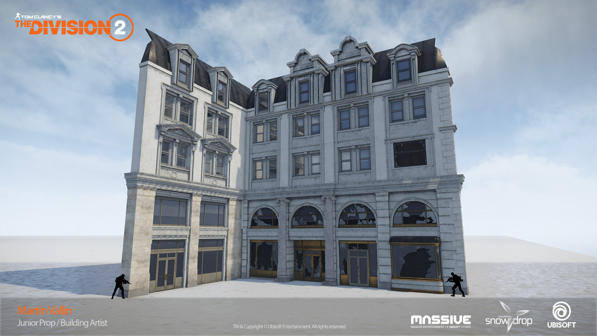 Martin Vallin - The Division 2 - Main Game - Neoclassical buildings