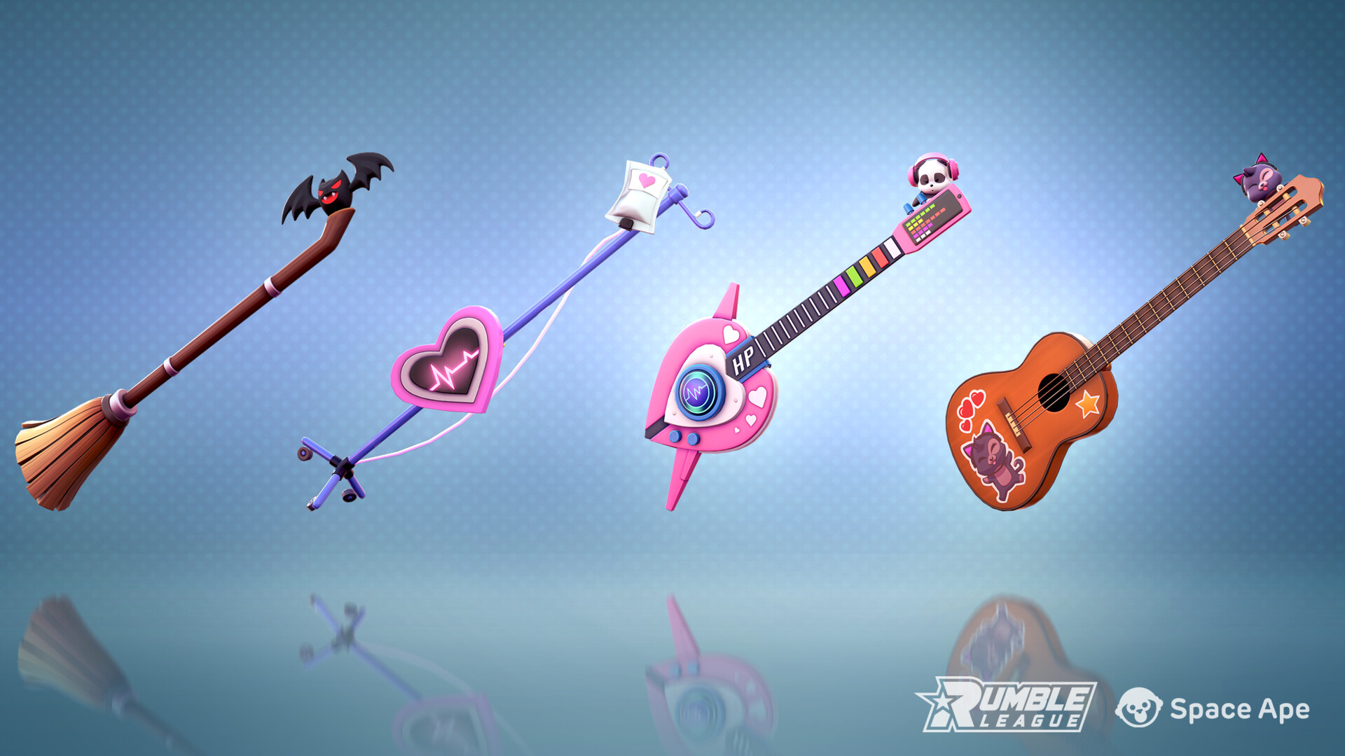 Space Ape Games - Rumble League - Weapons