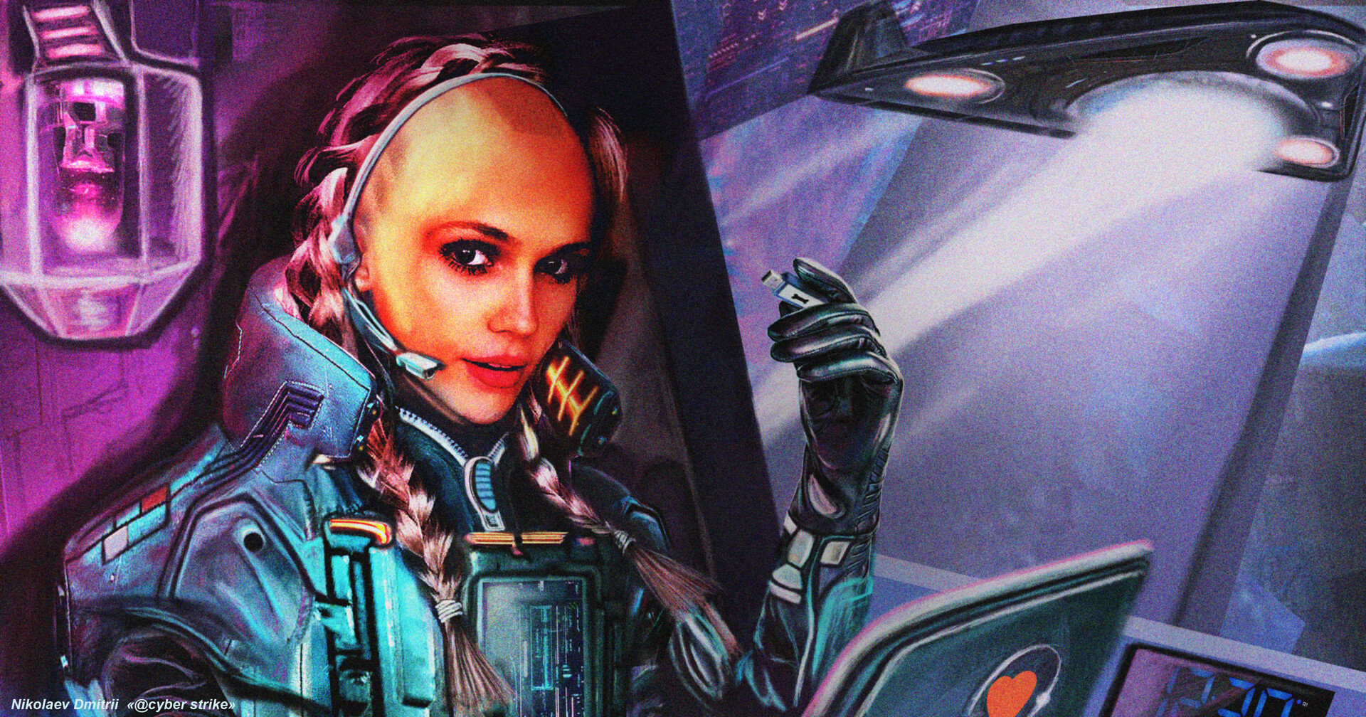 ArtStation - cyber strike