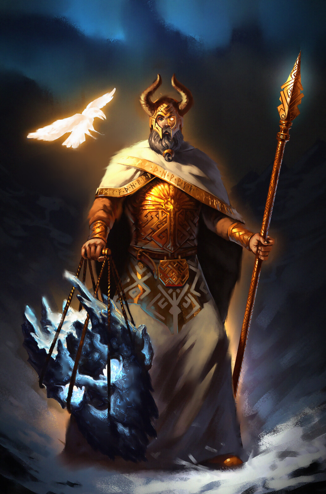 Stoica Alexandru Silviu ( Helion Art ) - Odin, canceled project