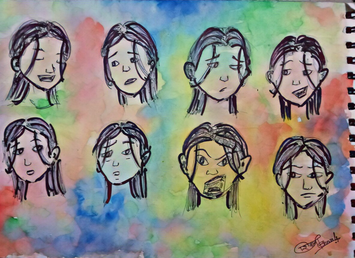 ArtStation - Character expressions