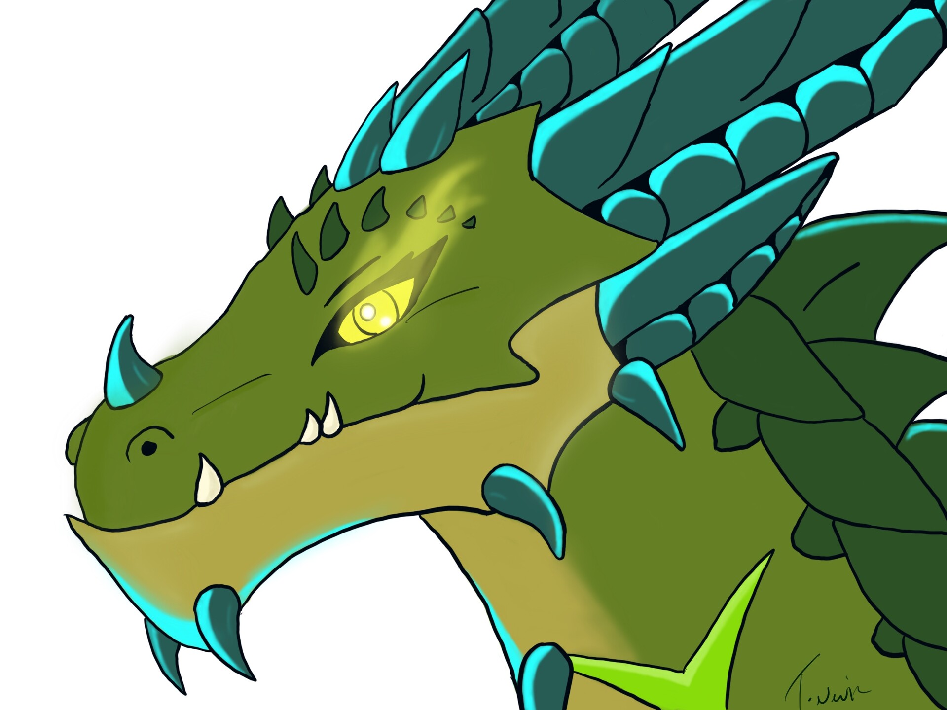 ArtStation - Alfeidr the storm drake