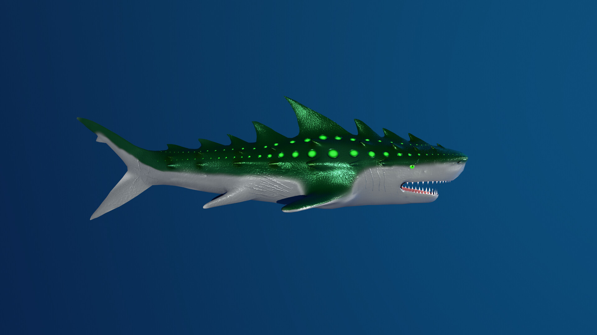 CGlover Design - Radioactive Shark