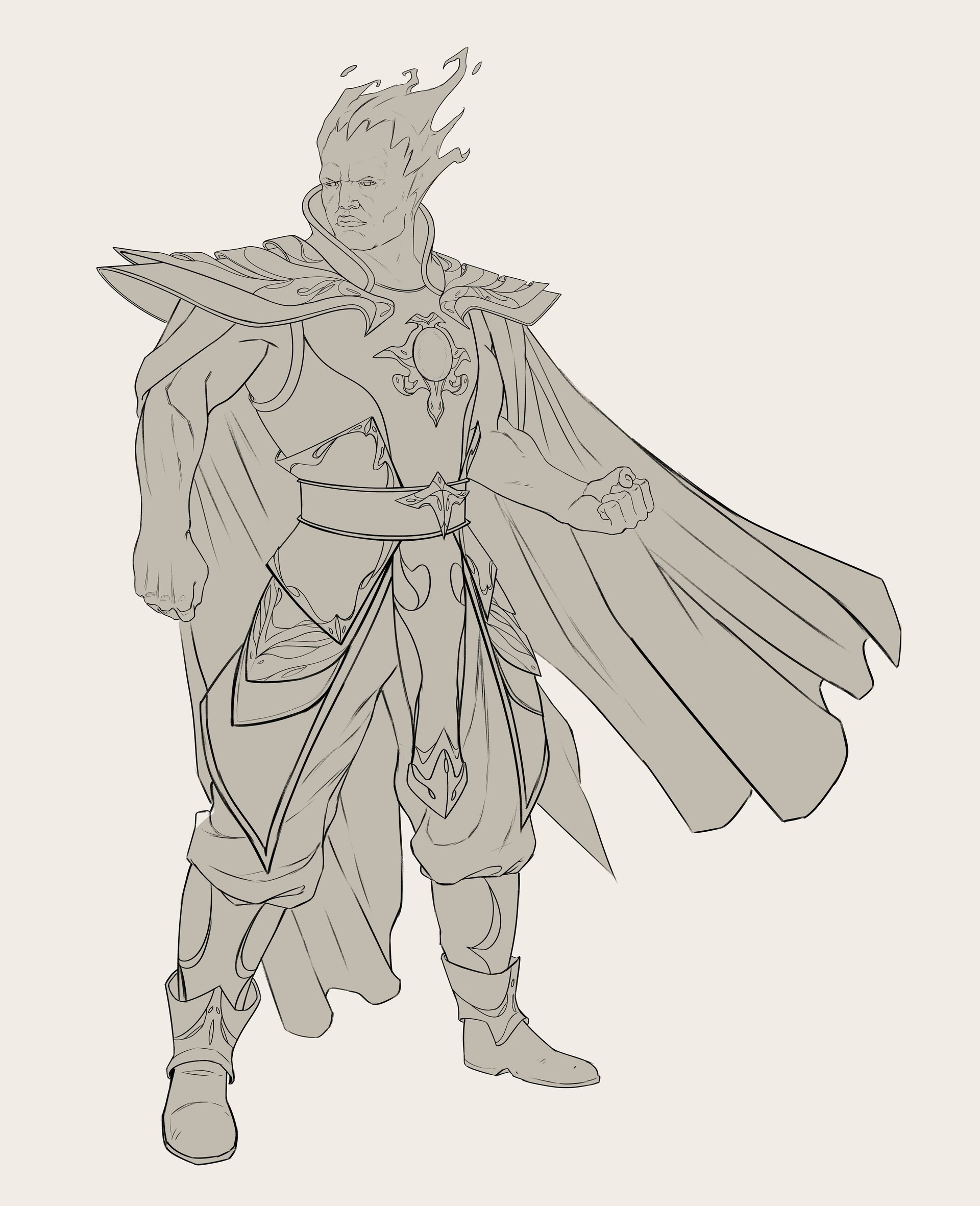 . JESO . - Tough Space Lord of Flame