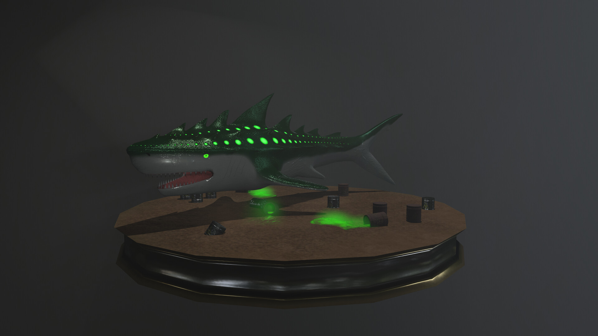 CGlover Design - Radioactive Shark