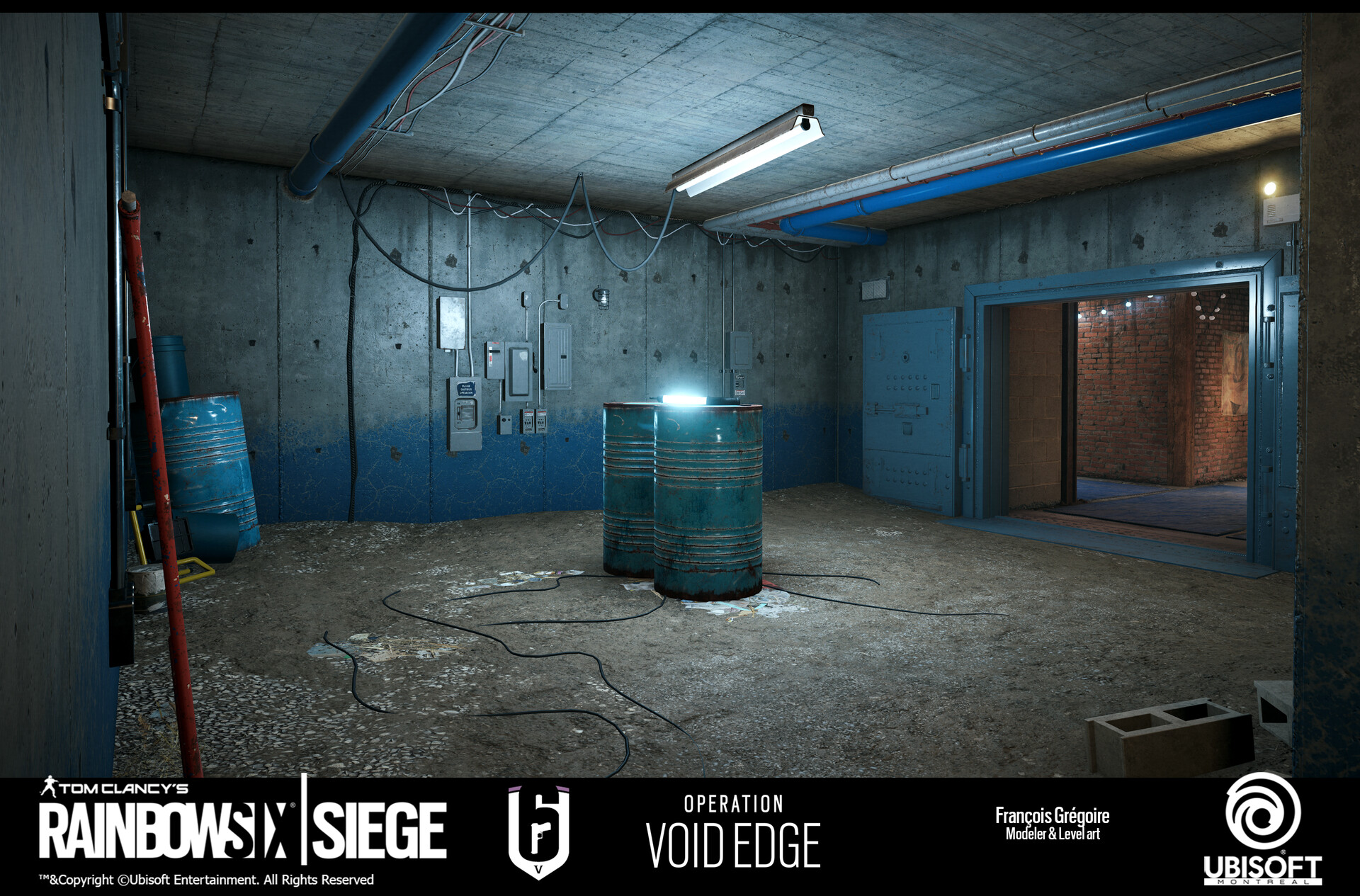 François Grégoire - Rainbow 6 siege : Oregon Rework buildings shell ...