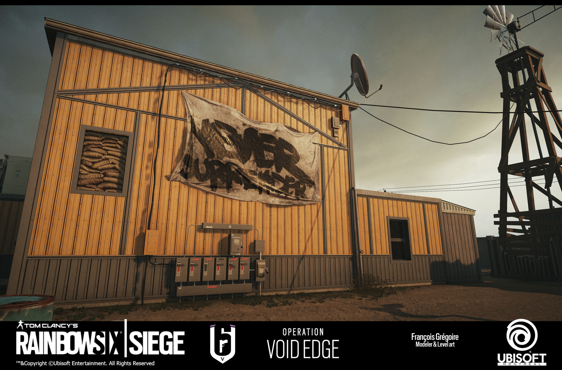 François Grégoire - Rainbow 6 siege : Oregon Rework buildings shell ...