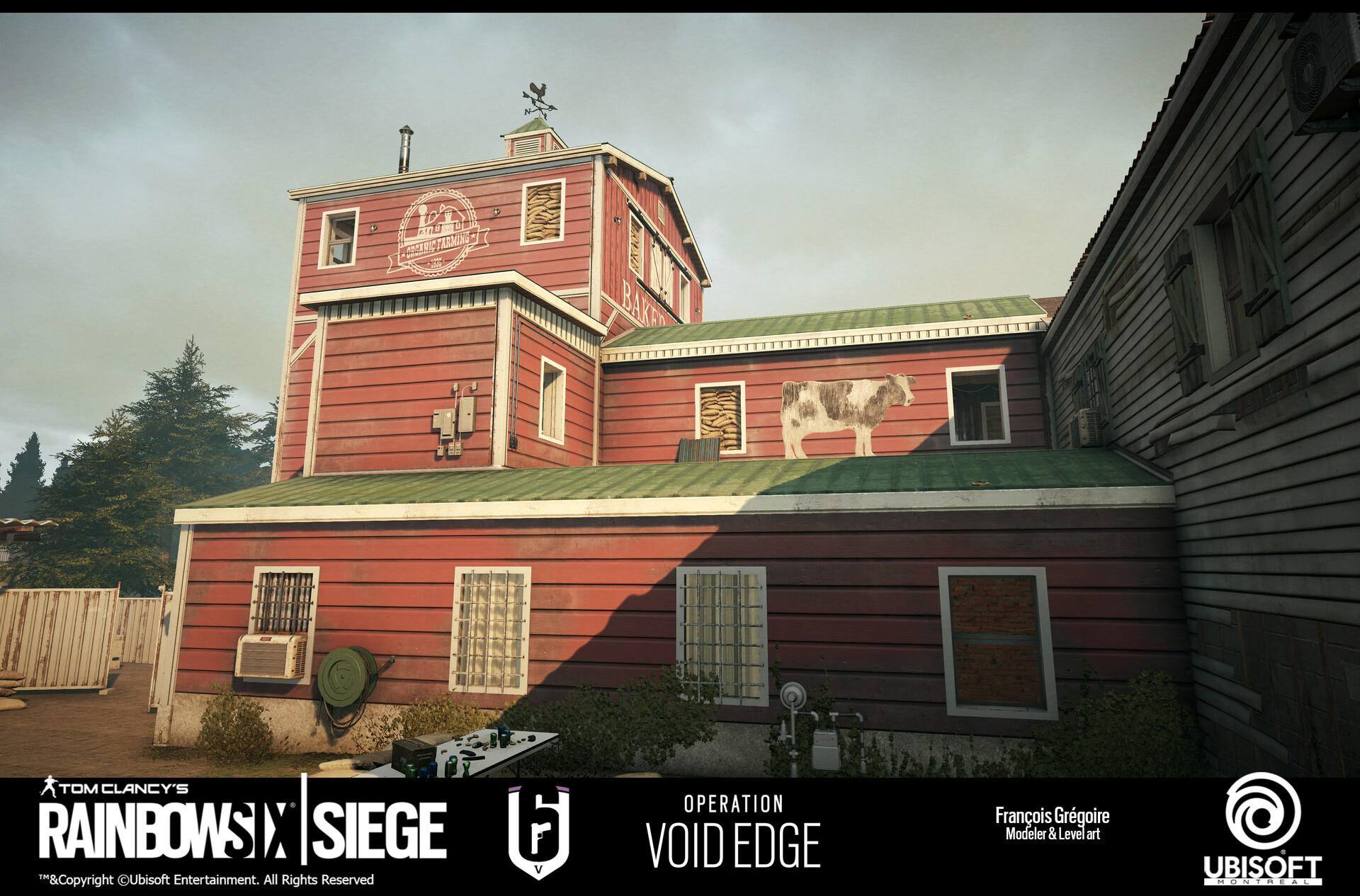 François Grégoire - Rainbow 6 siege : Oregon Rework buildings shell ...