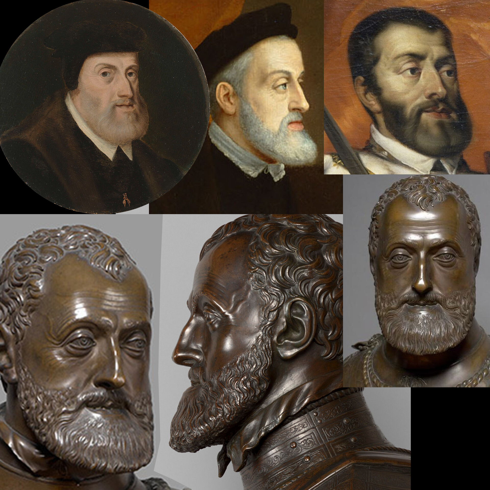 Holy Roman Emperor Charles V Chin