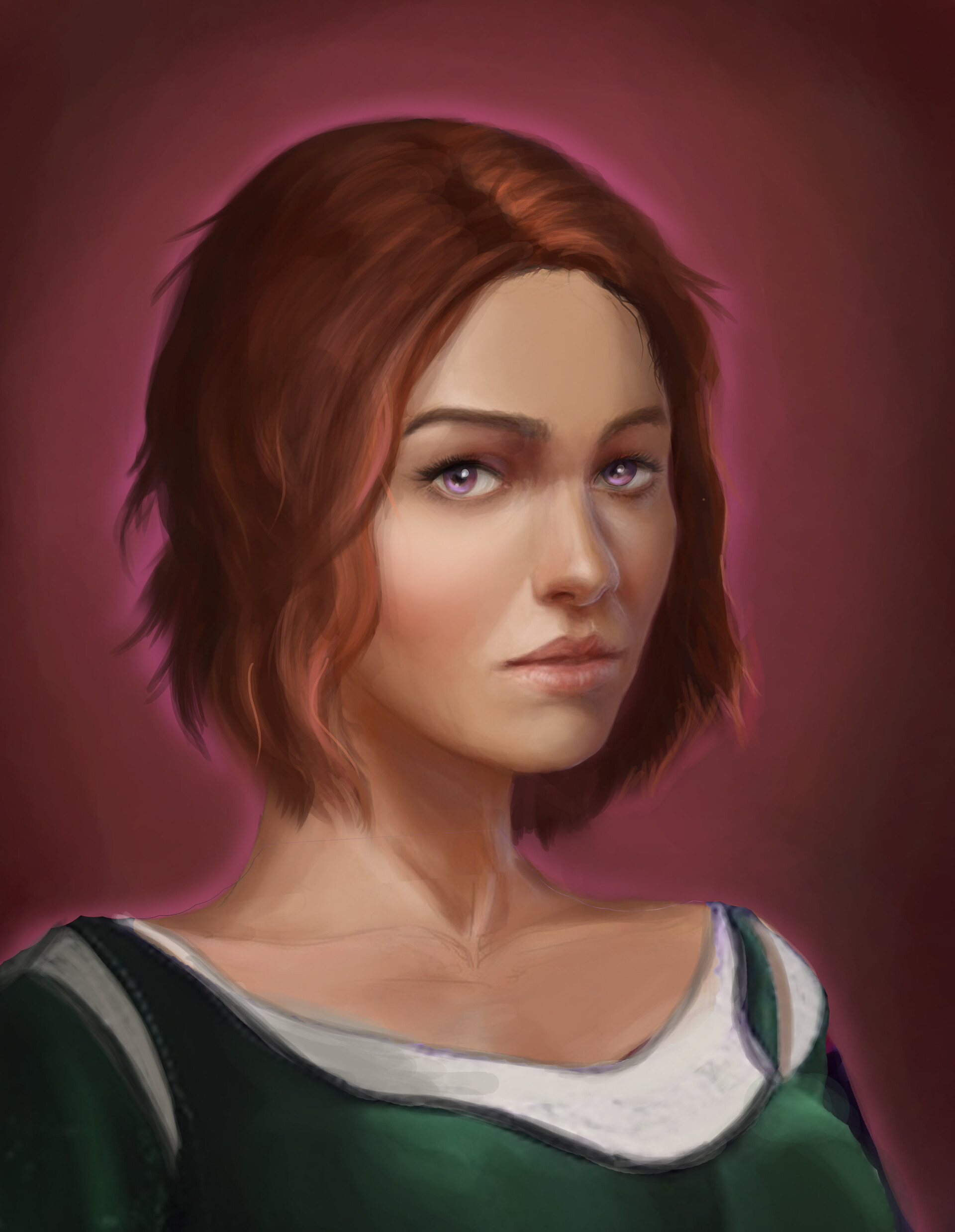 ArtStation - Female character portrait