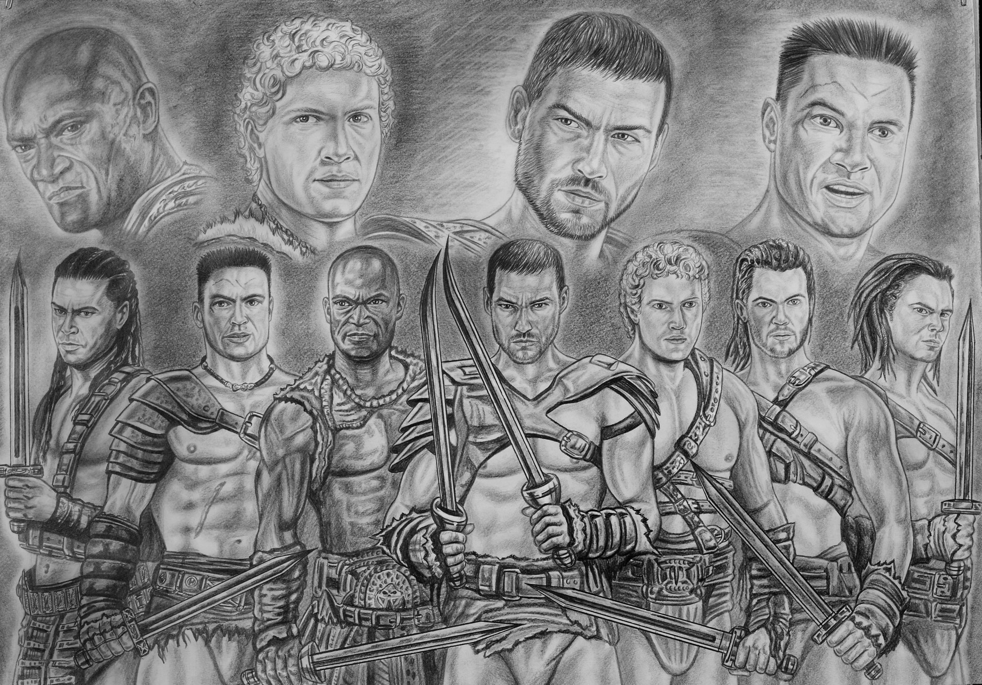 ArtStation - Spartacus-blood and sand