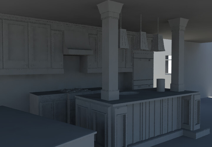 ArtStation - Kitchen Modeling 1