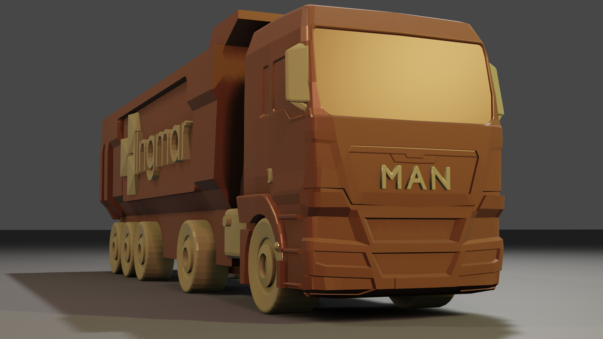 ArtStation - Chocolate truck
