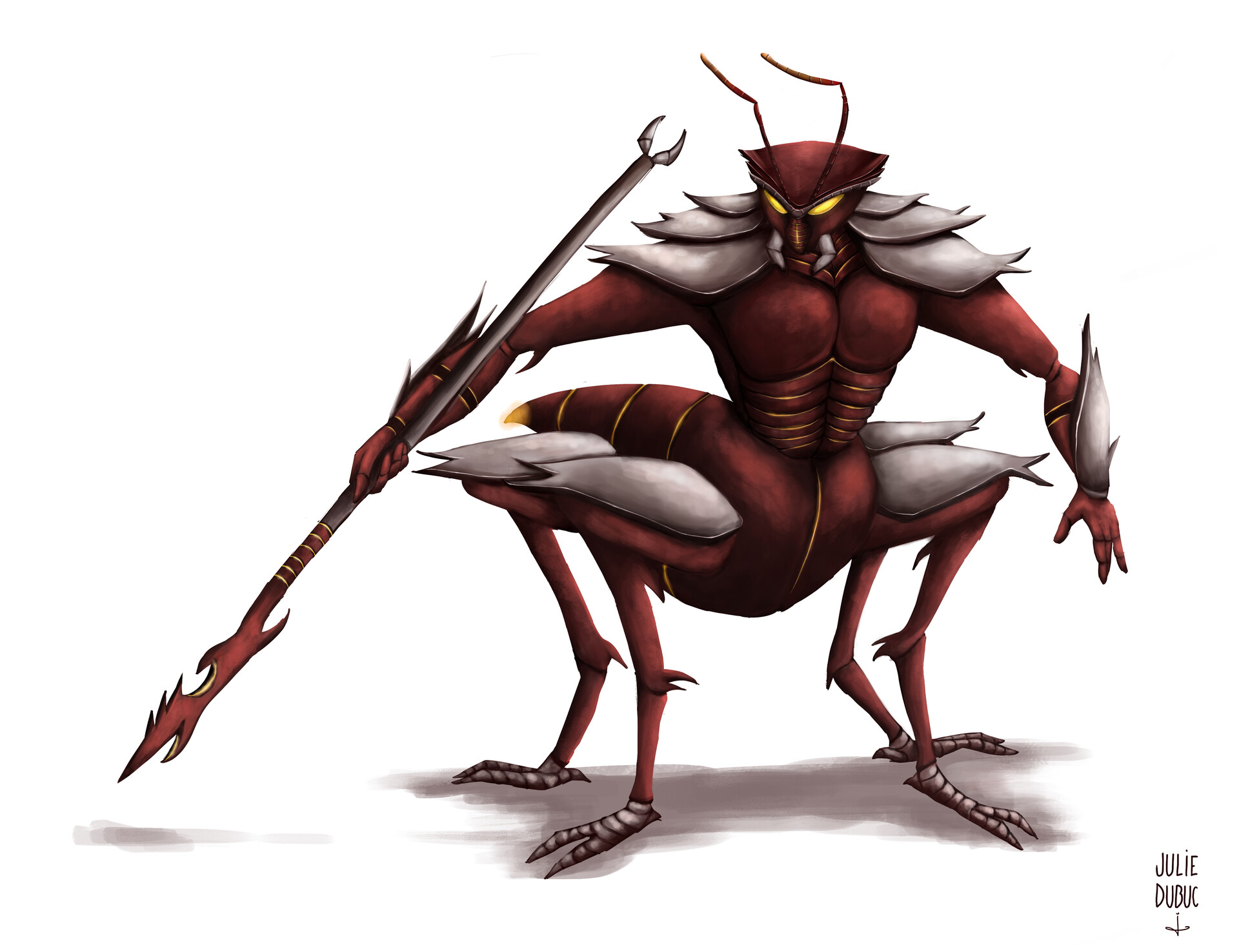 ArtStation - CDChallenge - Insect Warrior