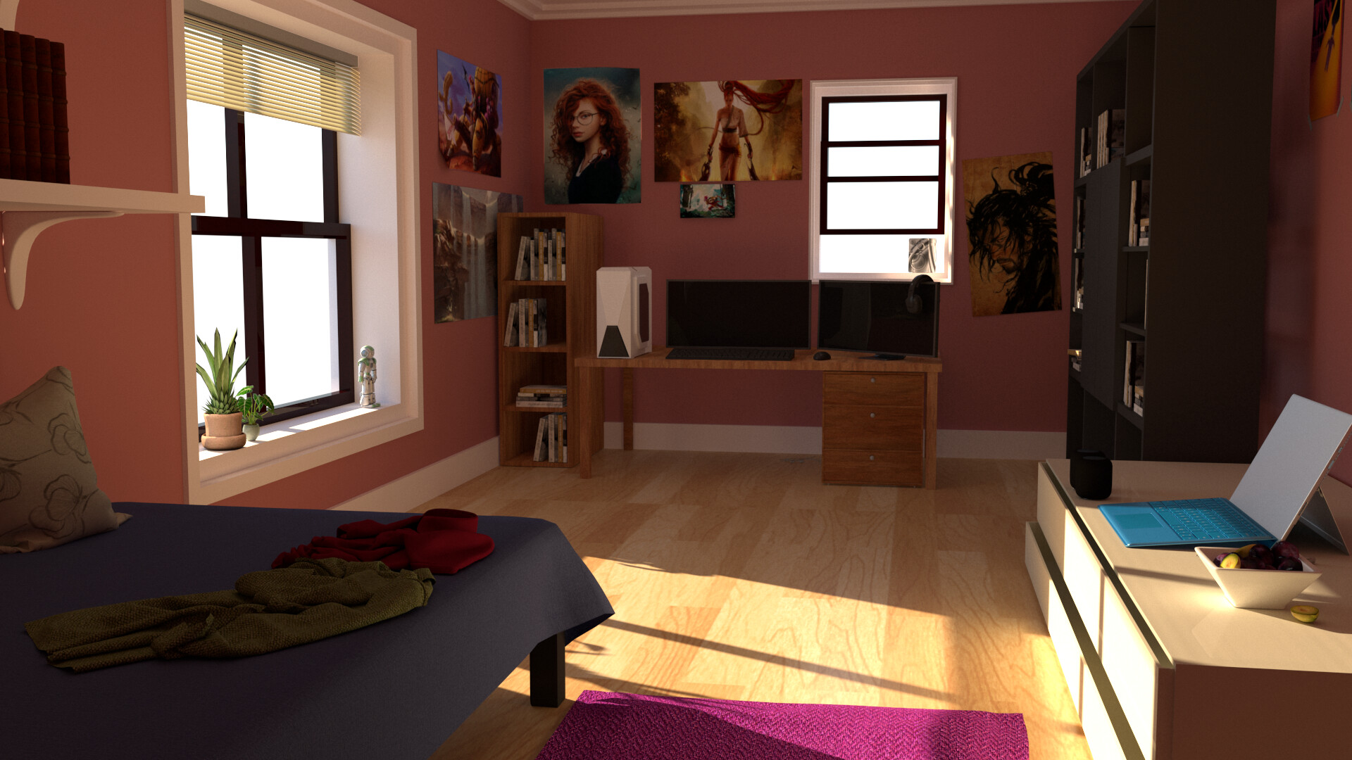 ArtStation - Cartoon Room
