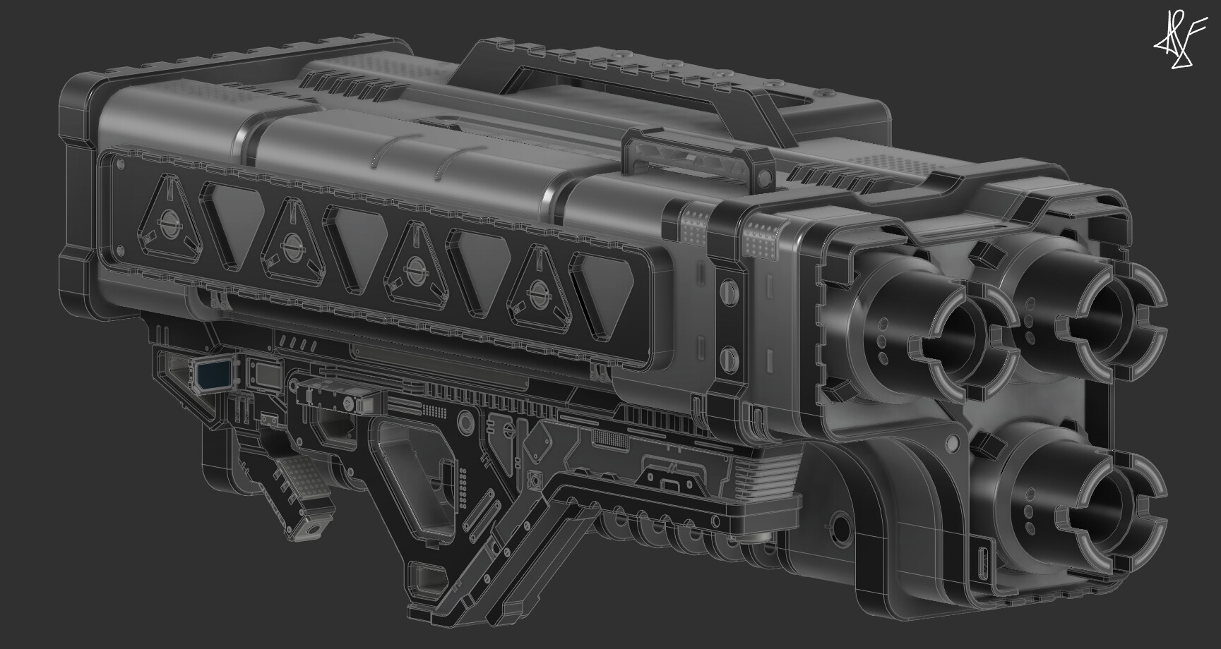 Aurelio La Ferla - Triple Rocket Launcher (Preview)